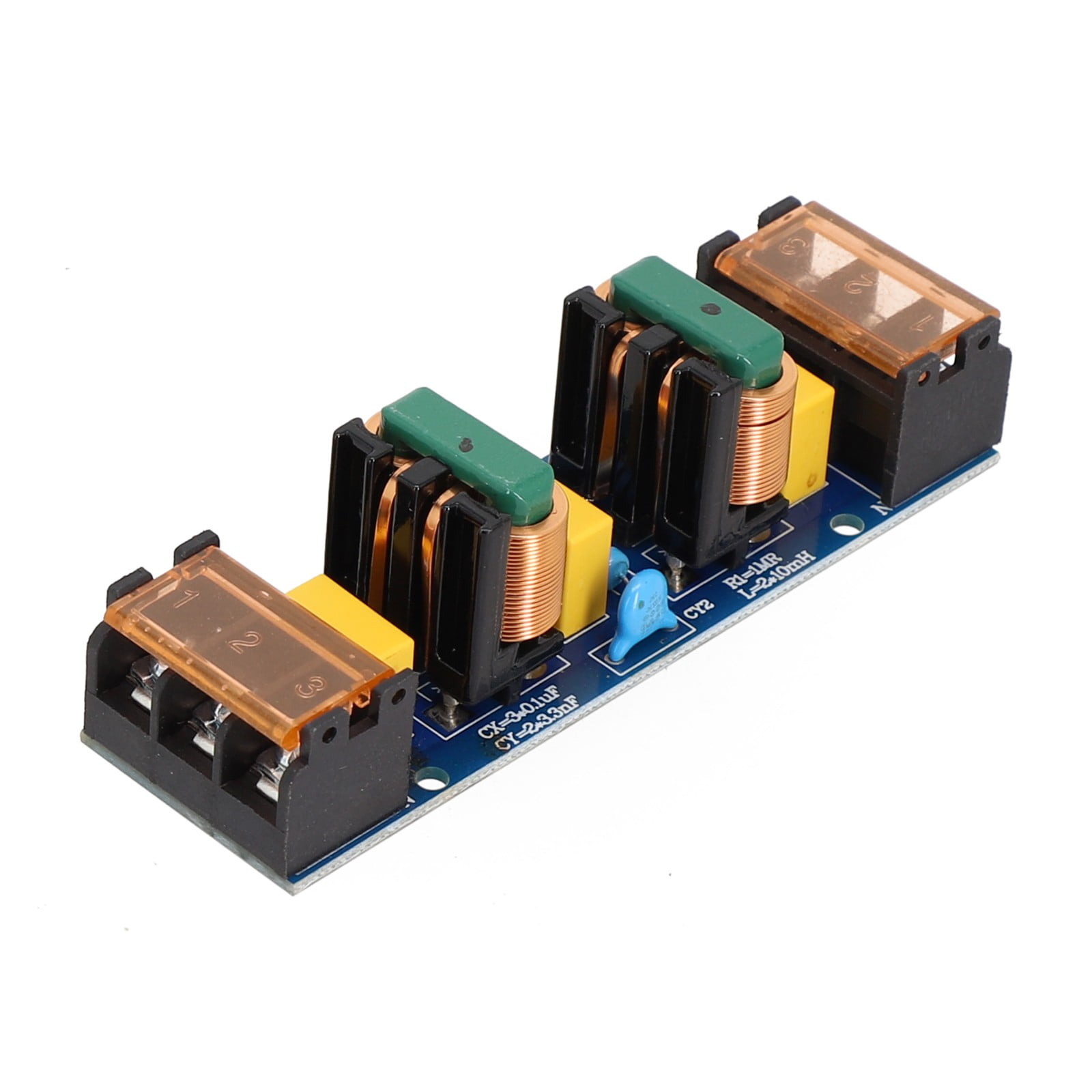 Girlsshop 25A Power Filter Emi High-Frequency Two-Stage Power Low-Pass ...