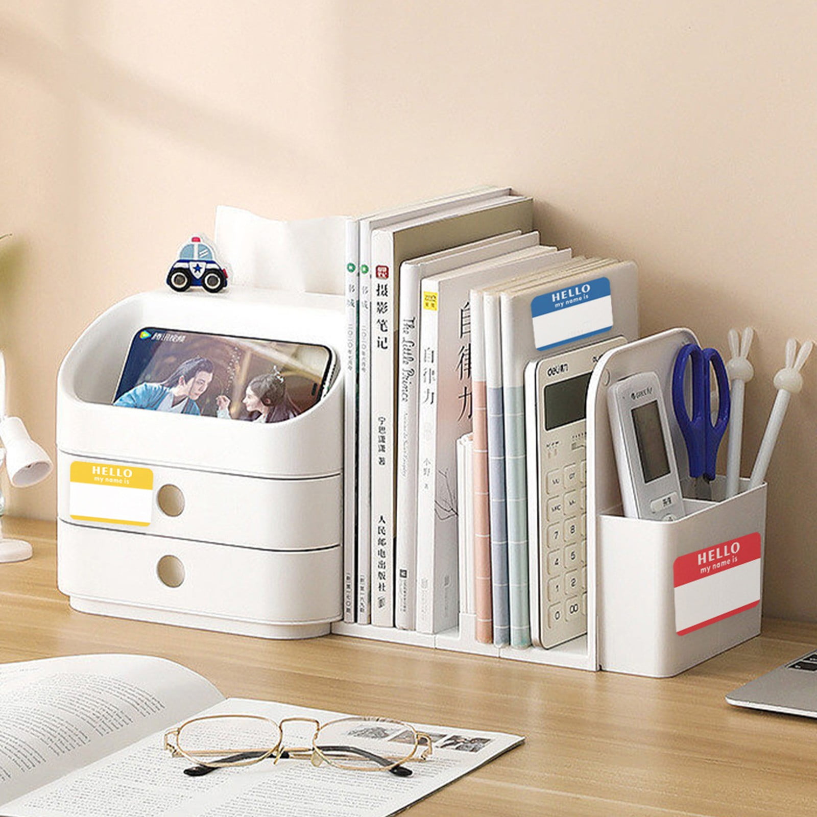 Girlsshop 300 Pcs Name Tags Stickers Hello My Name Is Labels For Office ...