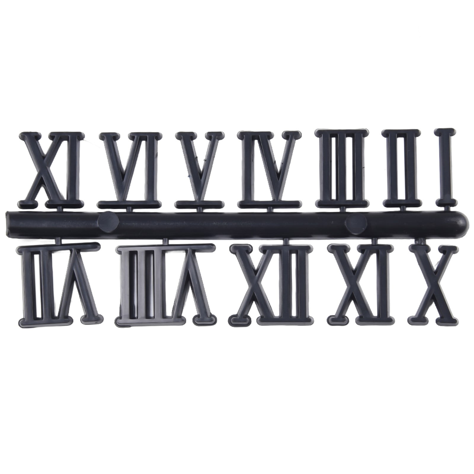 Girlsshop 6Pcs Clock Numerals Kit Number Hands Quartz Diy Digital Clock ...