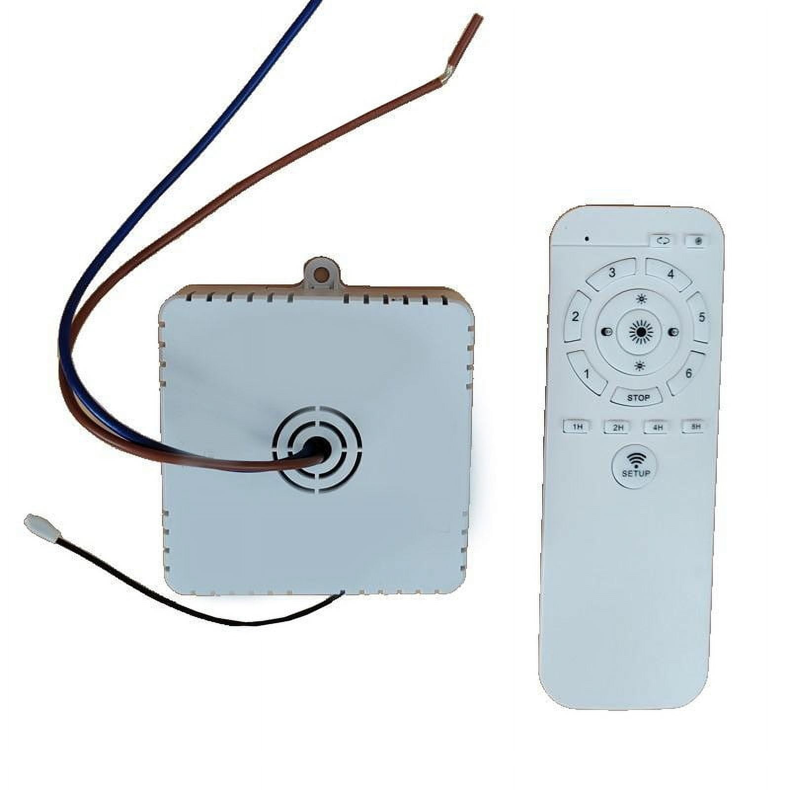 Girlsshop Fan Light Electric Drive Dc inverter Remote Control 2.4G ...