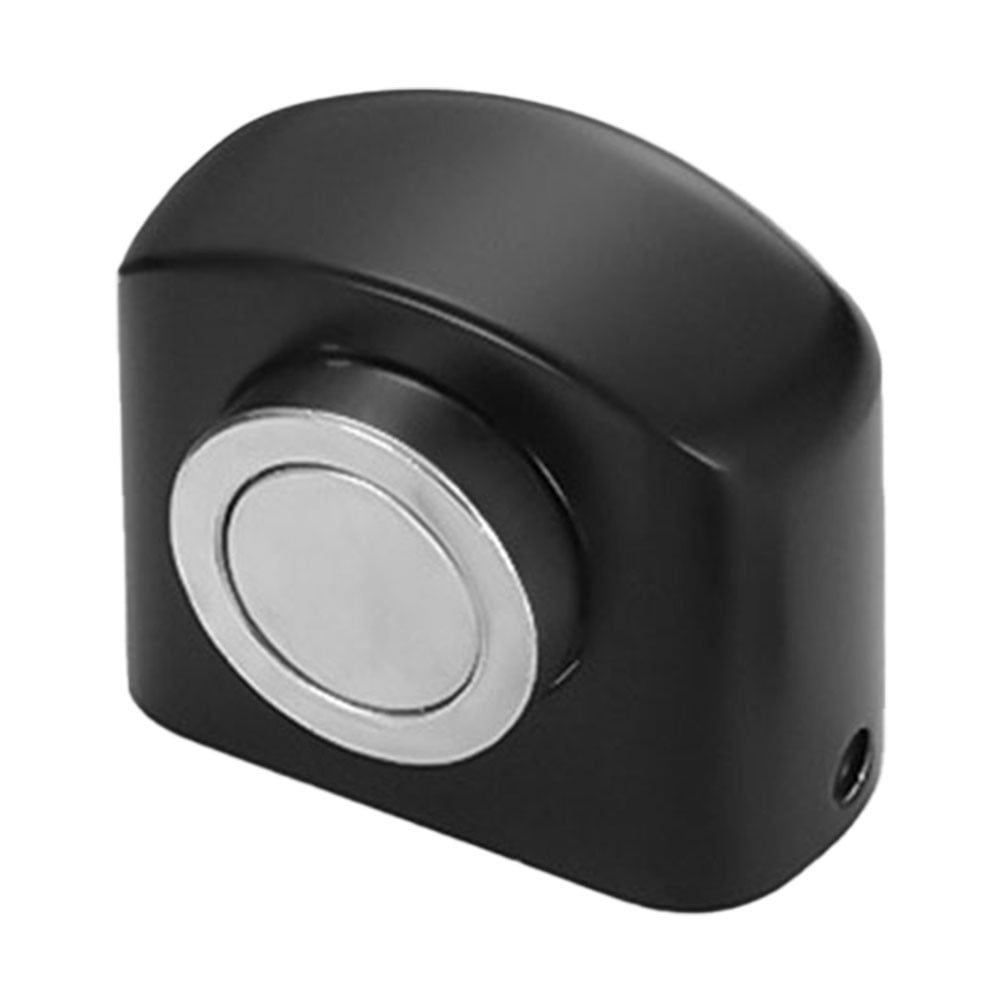 Girlsshop No-Punch Magnetic Door Suction Stop Mounted Door Stopper Zinc ...