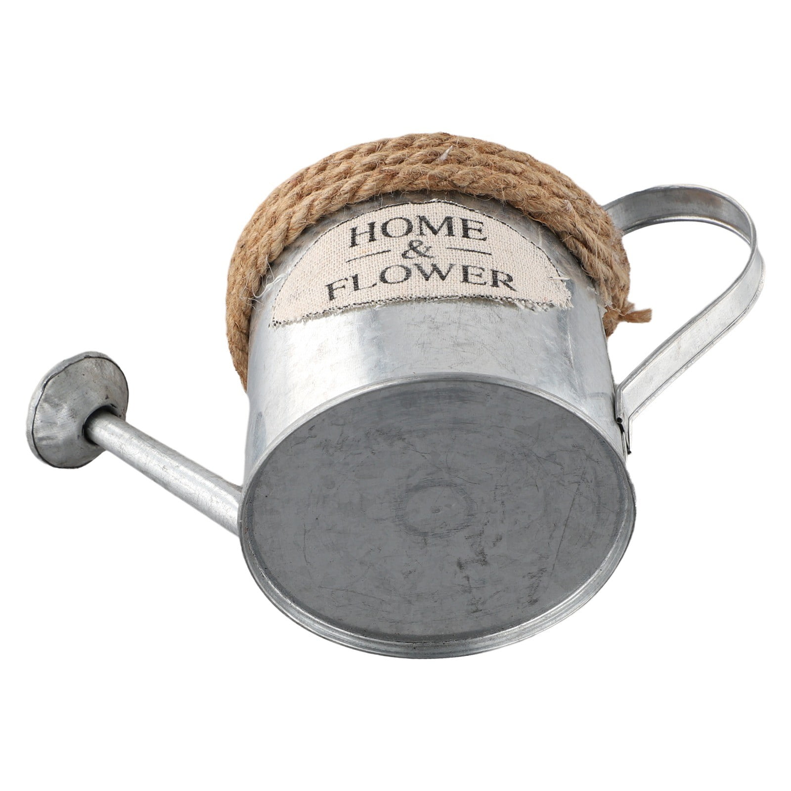 Girlsshop Retro Water Bucket Sprinkler Pot Iron Flower Pots Metal Vase ...