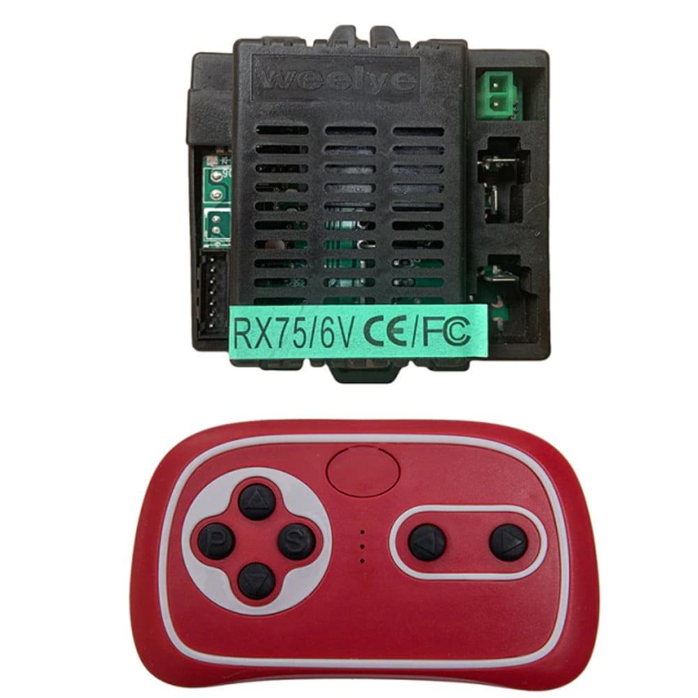 Girlsshop Weelye Control Box Receiver Remote Control Kids Electric Ride On Toy Car,RX75 6V and ...