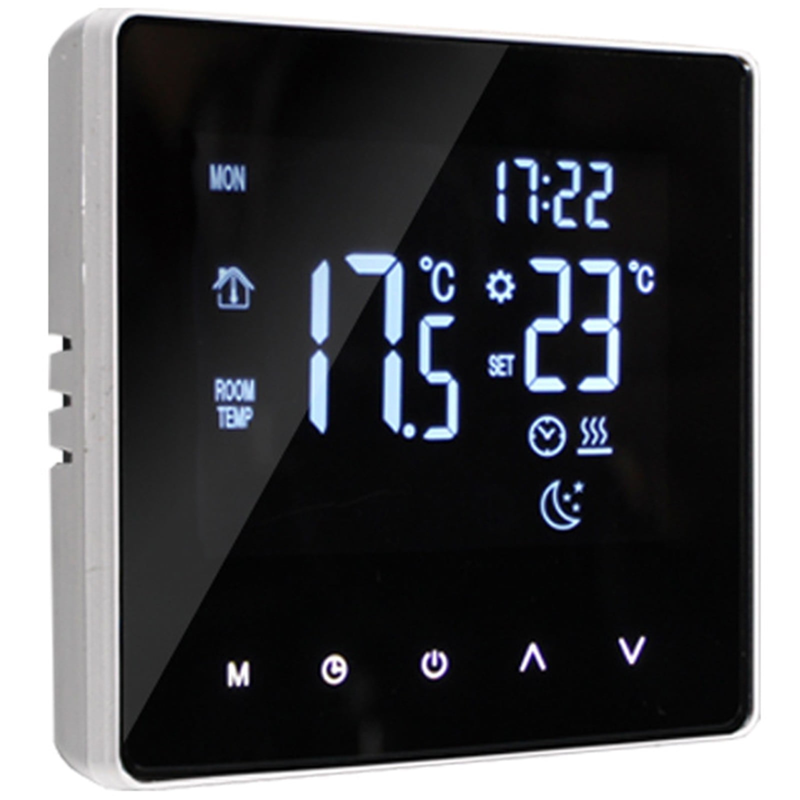 Girlsshop Wireless Smart Thermostat with App Control, Temperature ...