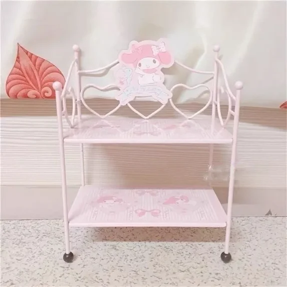 Girly Heart Storage Rack Cute My Melody Love Sanrio Gift Iron Desktop ...