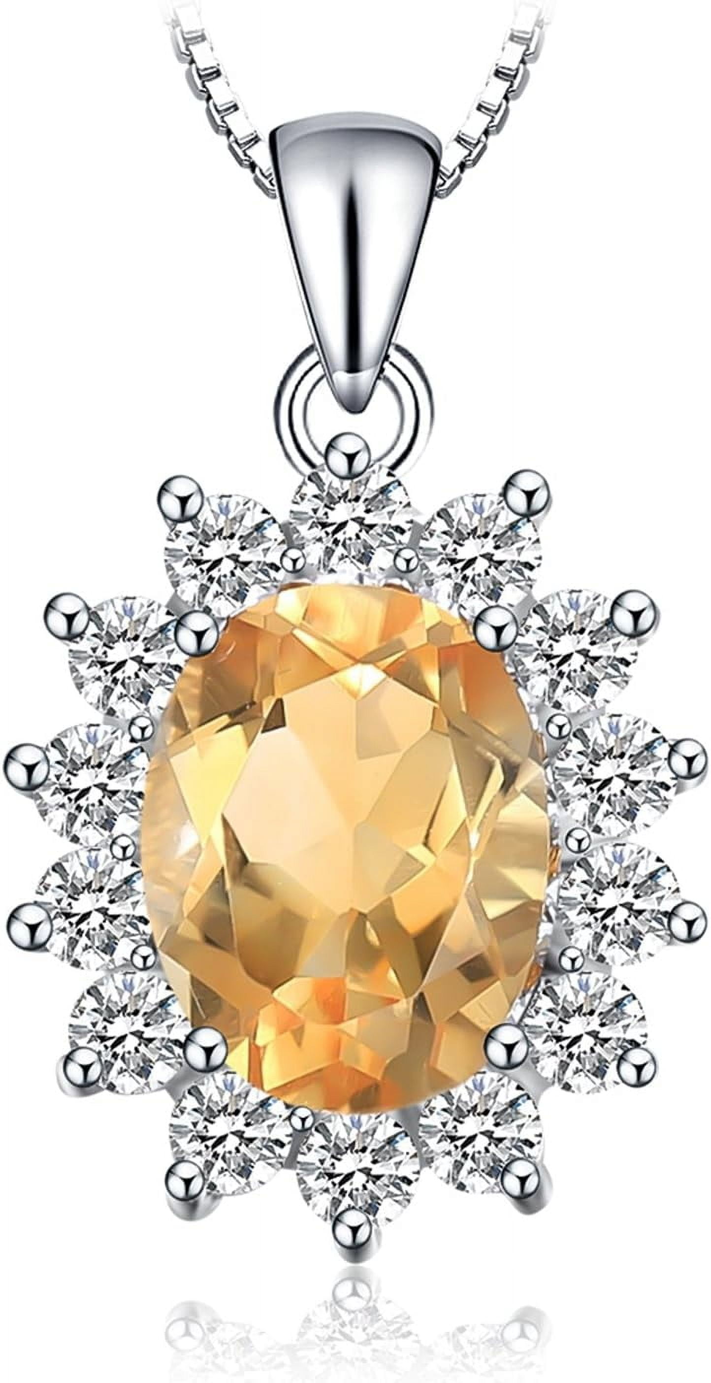 Girly Jewelry Princess Diana Kate Middleton Natural Amethyst Citrine ...