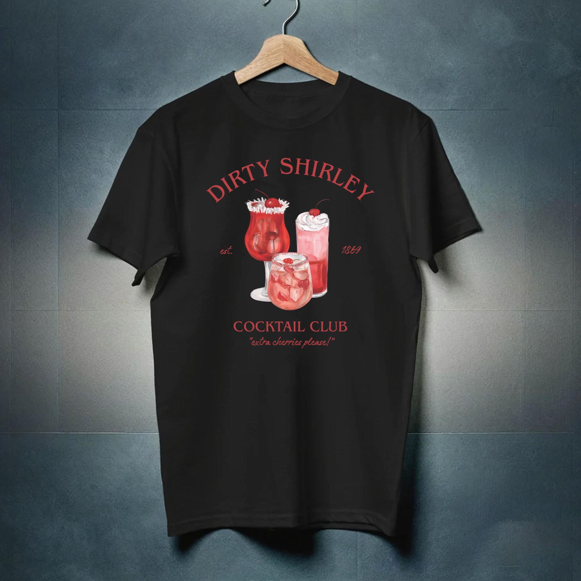 Girly Party Drink Shirt – Fun Club Graphic Shirt with Feminine Night ...