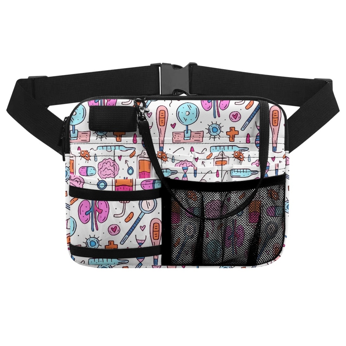 Girly Pink Hospital Nurse Tools Print Unisex Operating Room Satchel ...