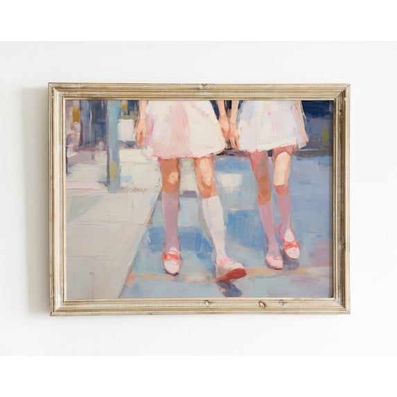 Girly Pink Vintage Preppy Wall Art Print, Unframed Paper Poster 16x20in ...