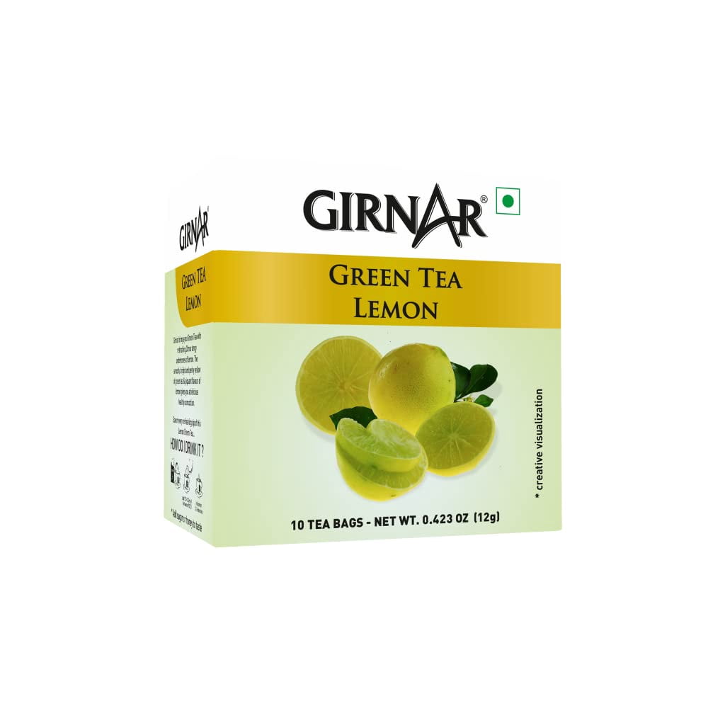 Girnar Green Tea With Lemon - Indian Tea & Coffee - Walmart.com