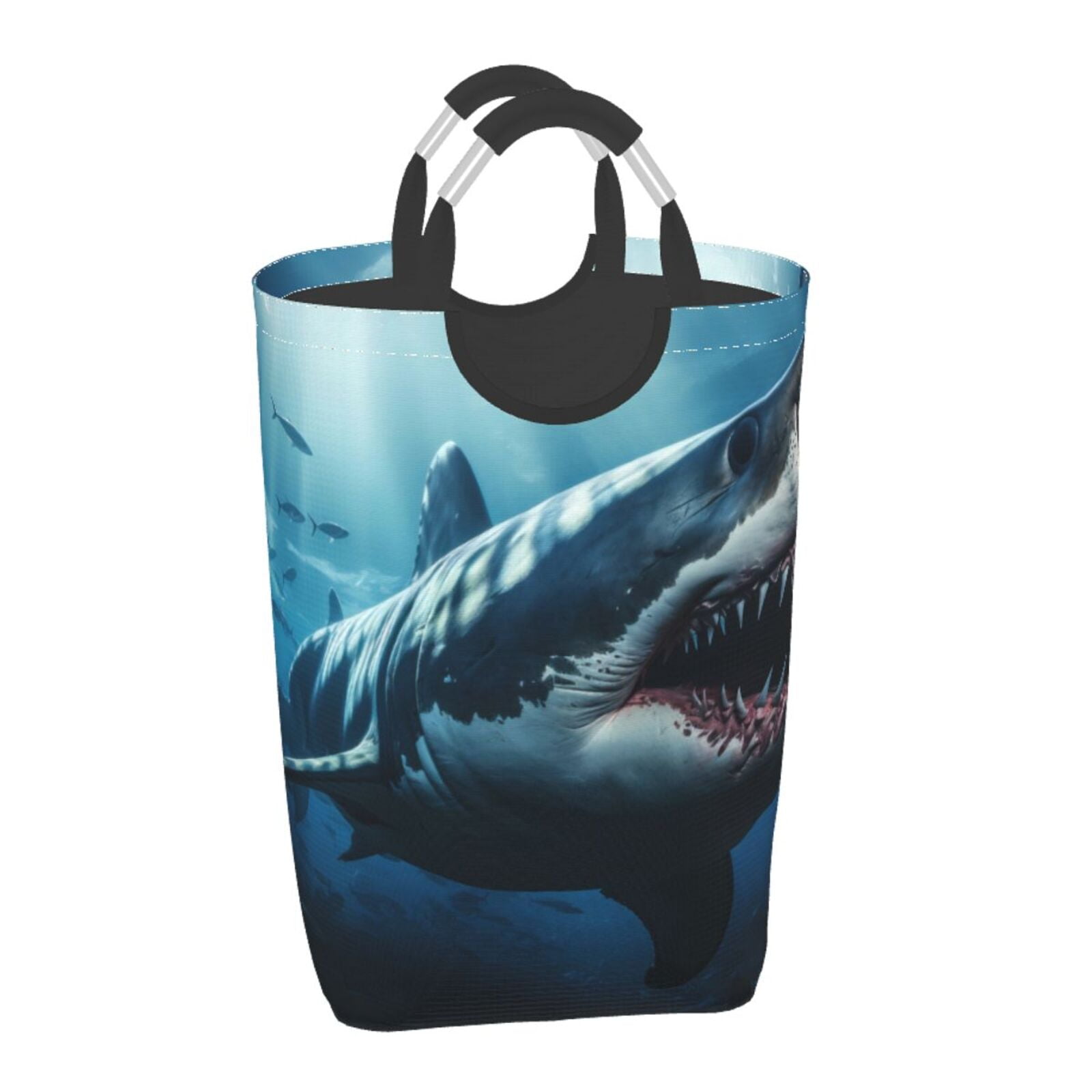 Giroia 3D Realistic Shark for Travel Laundry Bag, Dirty Clothes ...