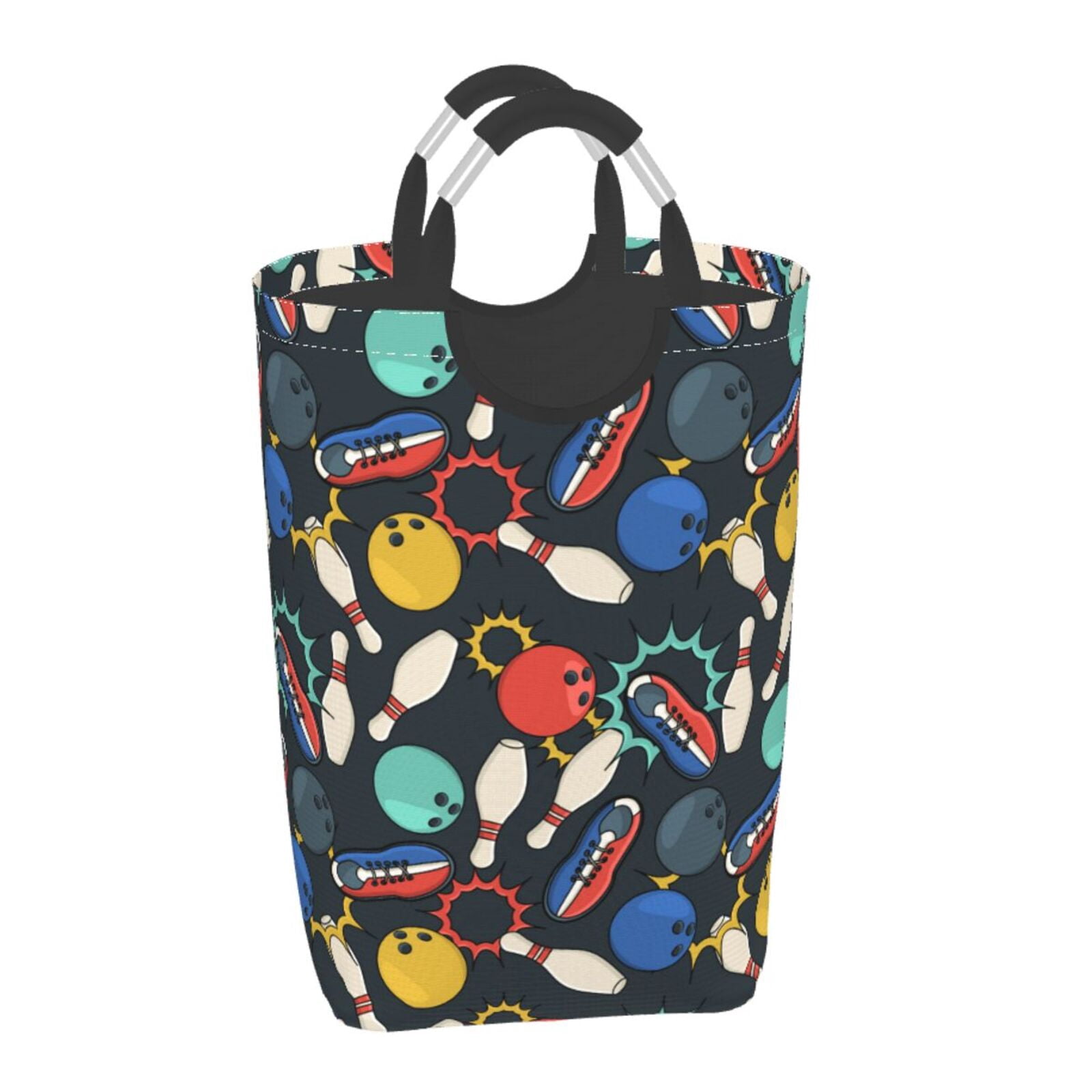 Giroia Bowling Ball for Travel Laundry Bag, Dirty Clothes Organizer ...
