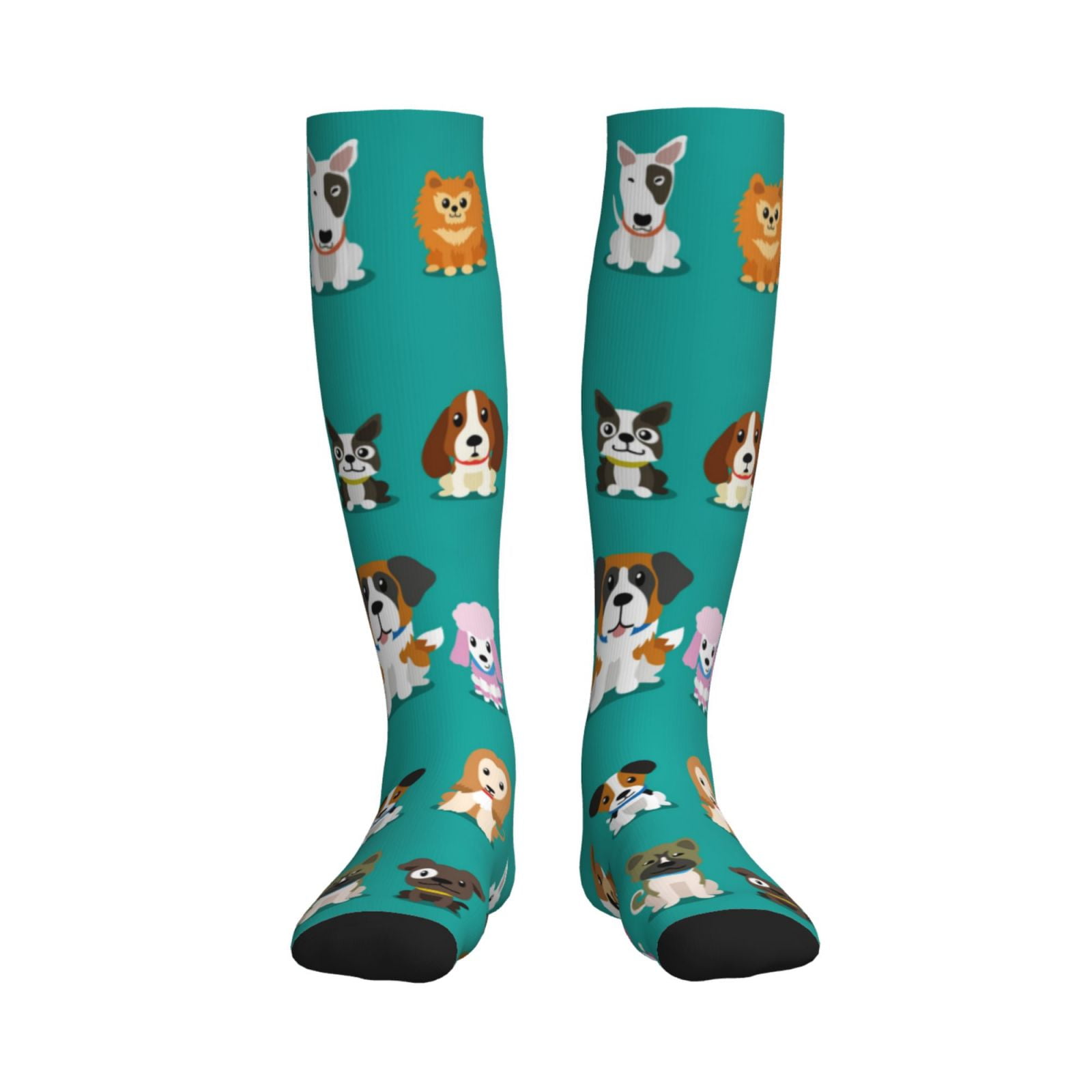 Giroia Cartoon Dogs for Premium Sports Compression Socks for Men and ...