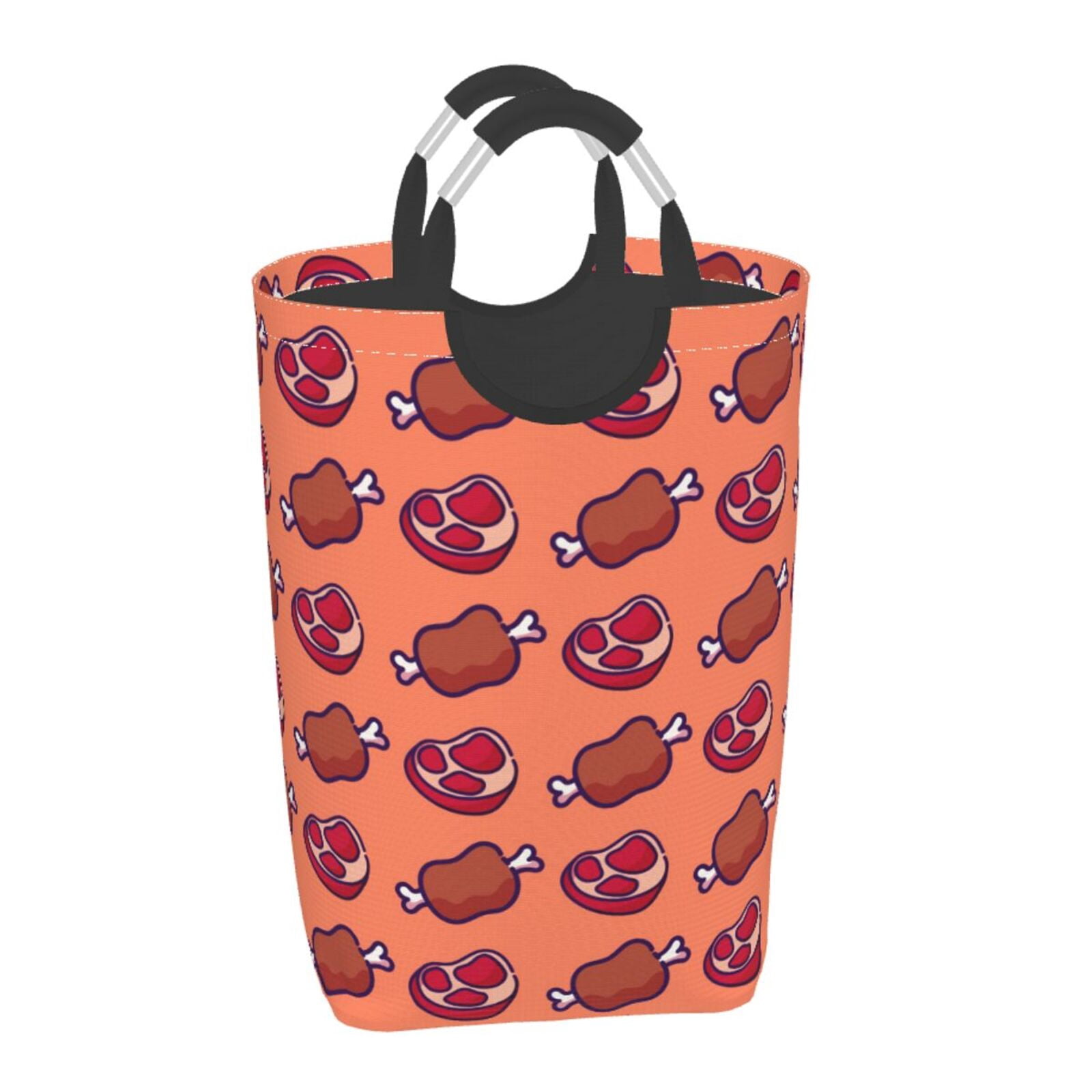 Giroia Cartoon Meat for Travel Laundry Bag, Dirty Clothes Organizer ...