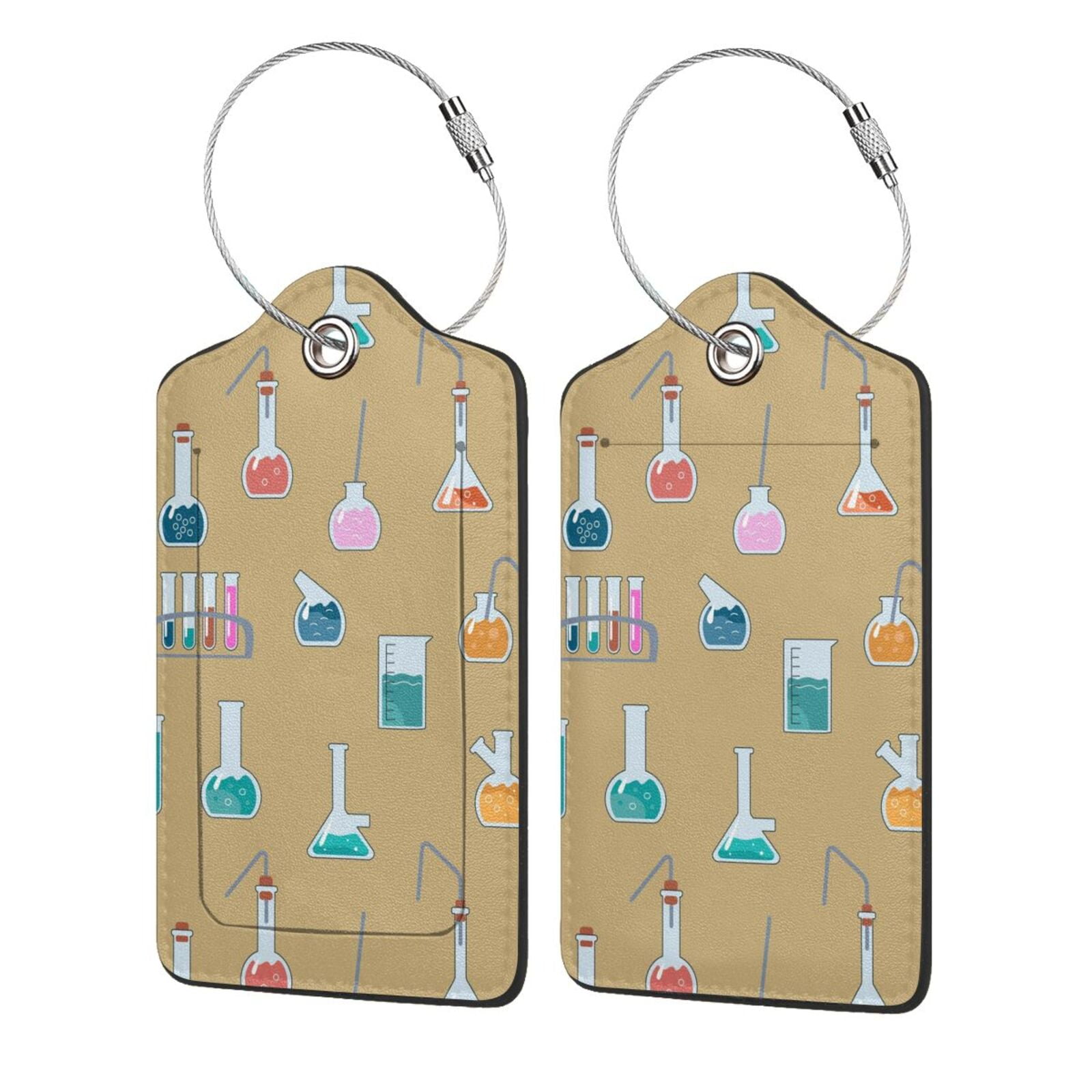 Giroia Chemistry Class for Large Luggage Tags for Suitcases for Men and ...