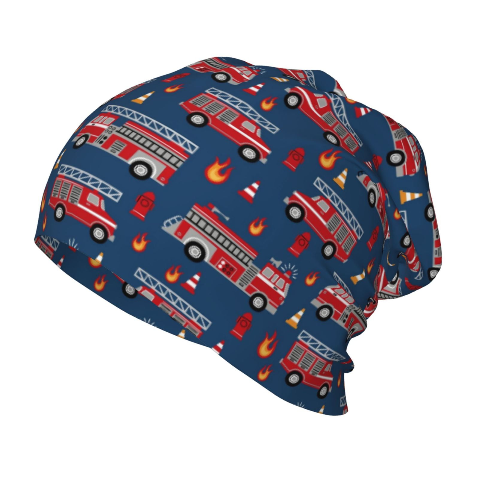 Giroia Fire Truck 1 for Kids' Beanie Hat for Boys and Girls Warm Cap ...