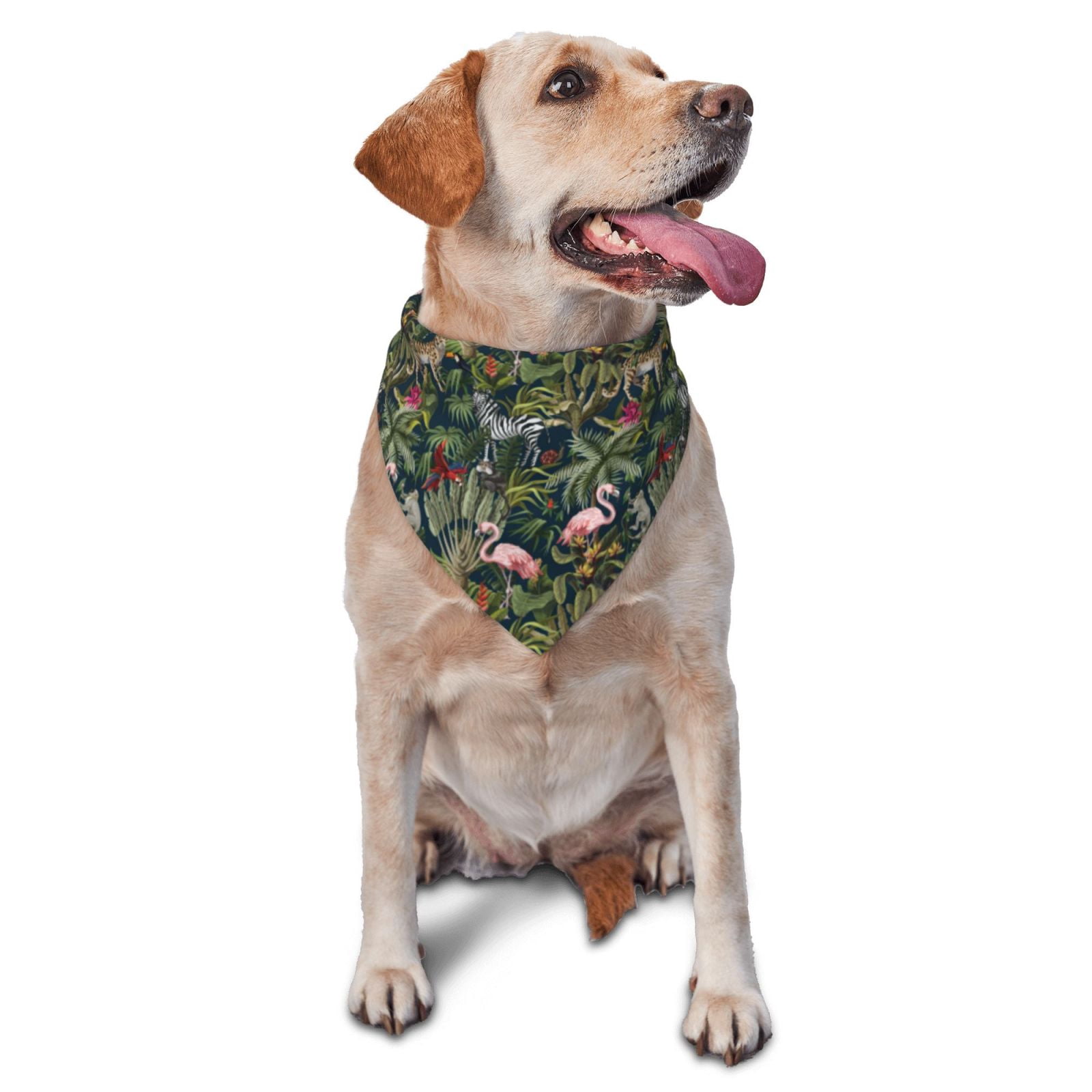 Giroia Flamingos And Palm Leaves for Pet Safe Comfort Fit Dogs and Cats ...