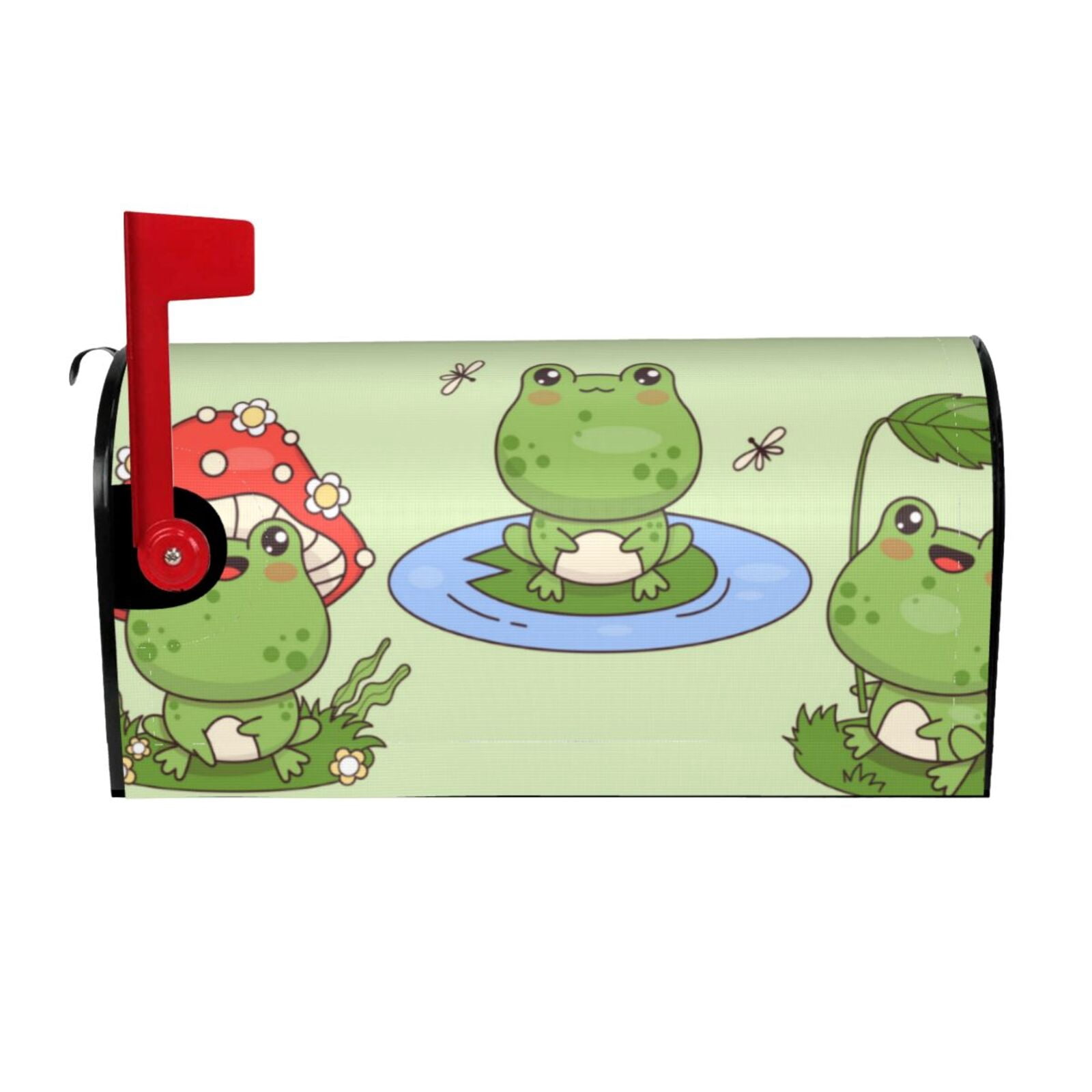Giroia Frog Amanita Mushroom for Mailbox Covers Mail Box Covers ...