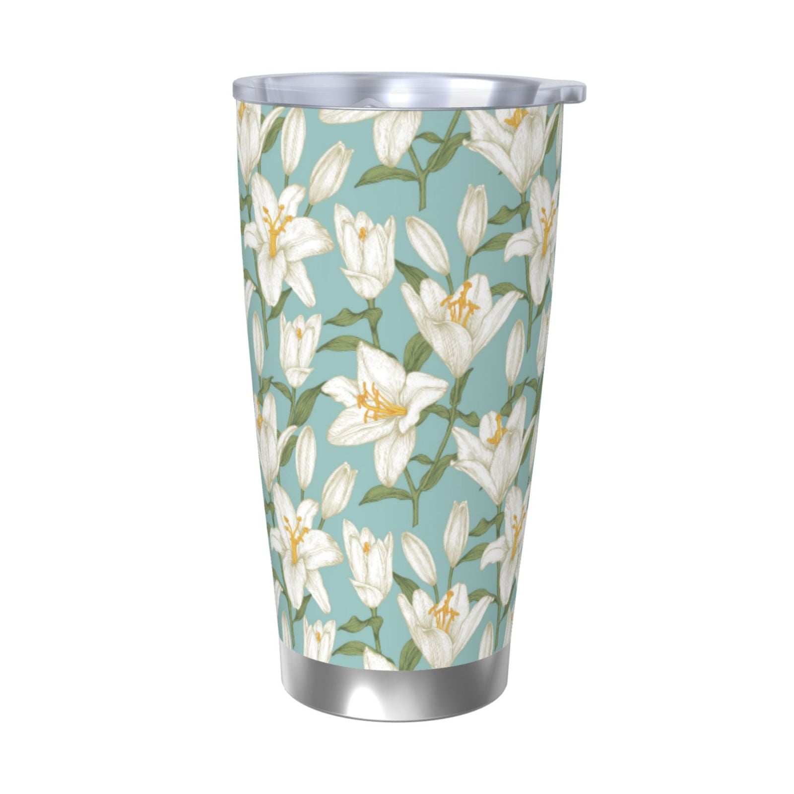 Giroia Lilies Flowers for 20oz Insulated Kettle Water Bottle For ...