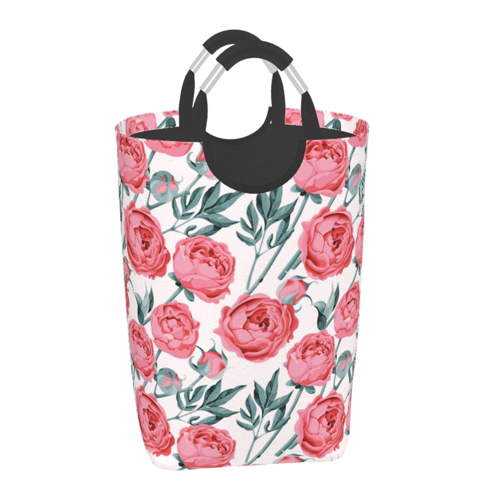 Giroia Rose Flowers for Travel Laundry Bag, Dirty Clothes Organizer ...