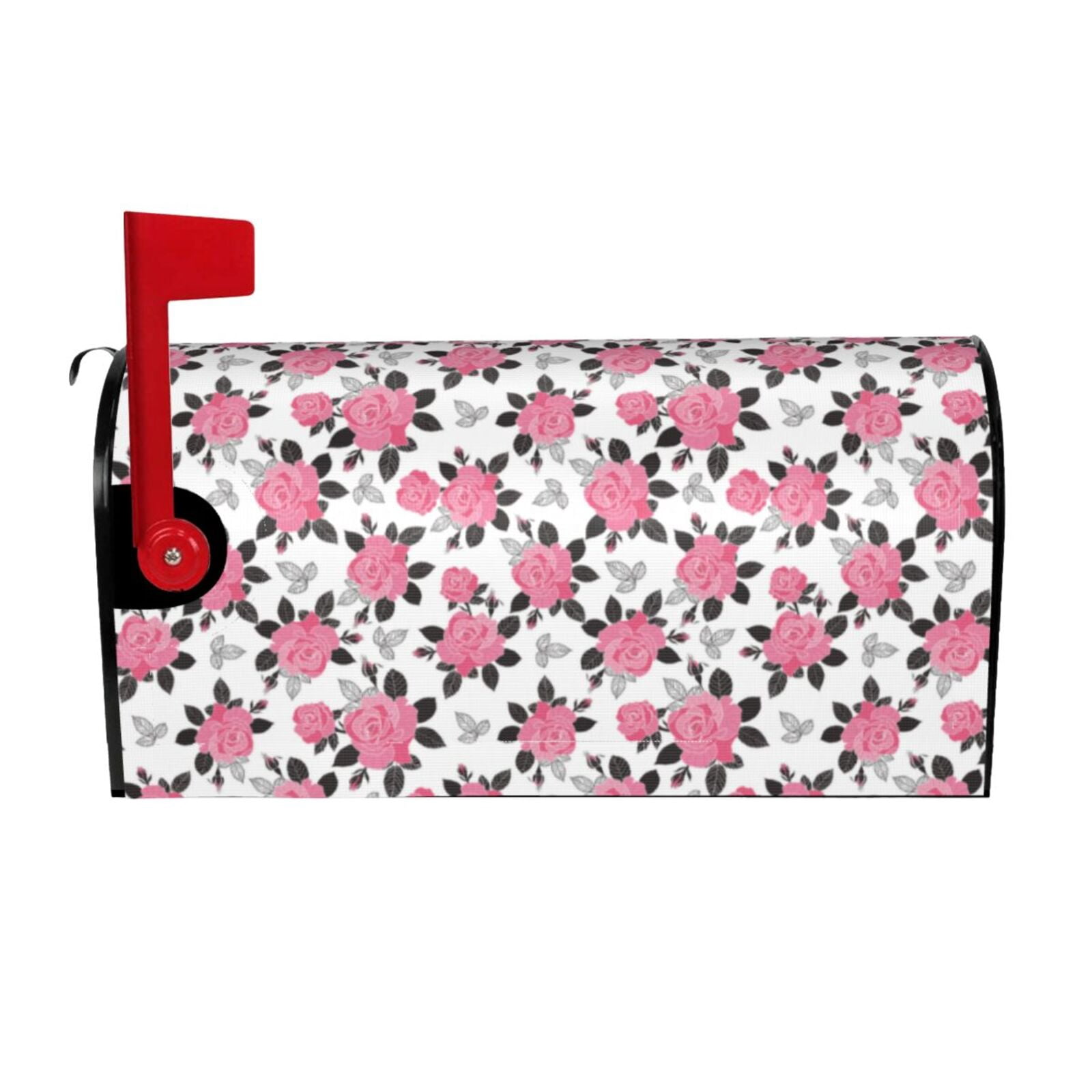 Giroia Rose Flowers for Mailbox Covers Mail Box Covers Magnetic Letter ...