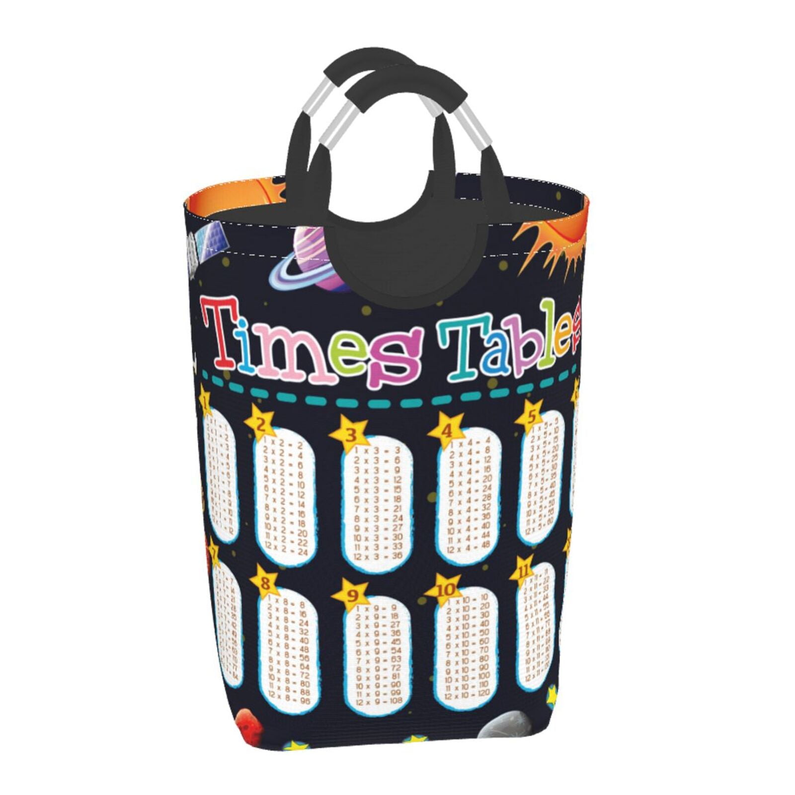 Giroia Space Math Times Tables for Travel Laundry Bag, Dirty Clothes ...