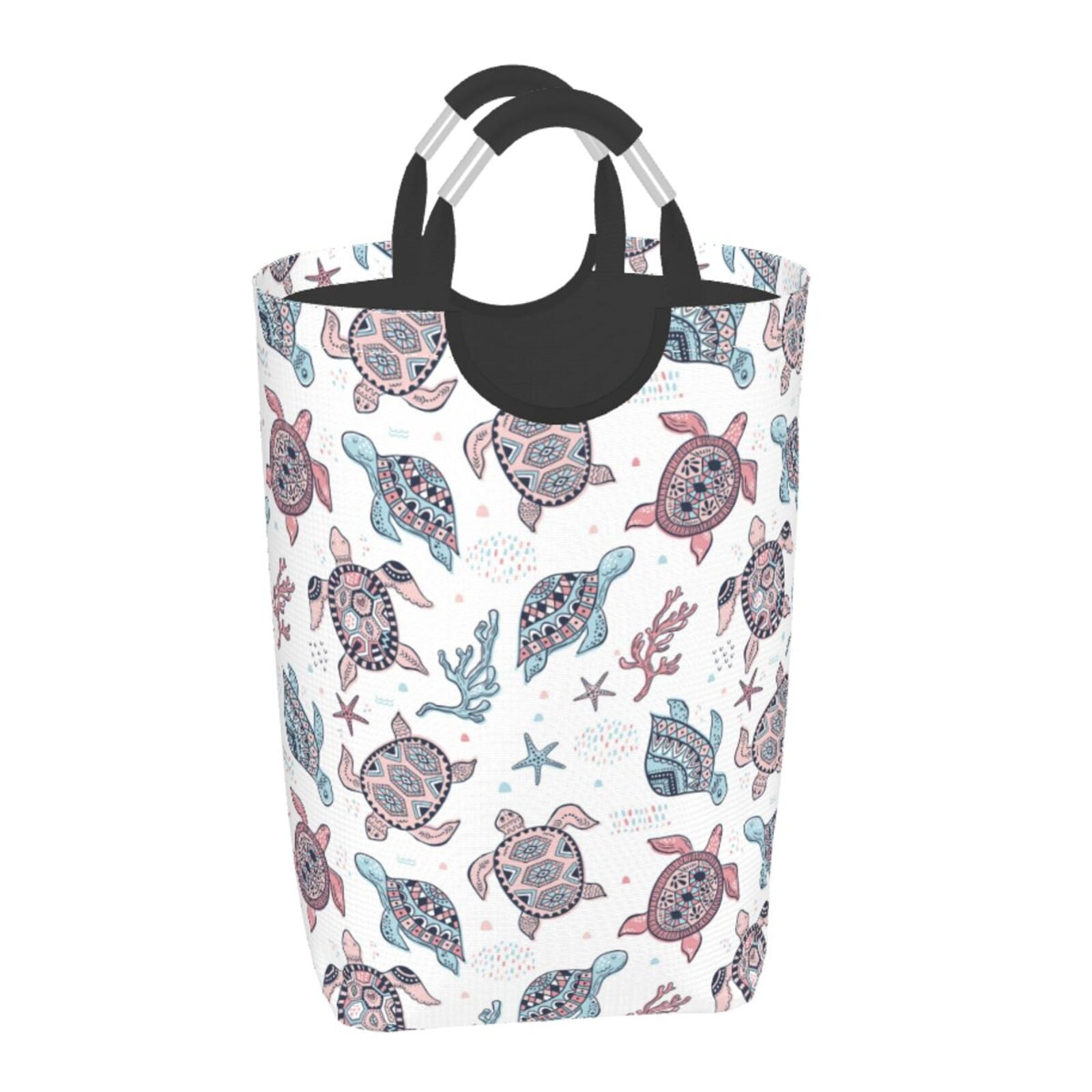 Giroia Tribal Style Turtle for Travel Laundry Bag, Dirty Clothes ...