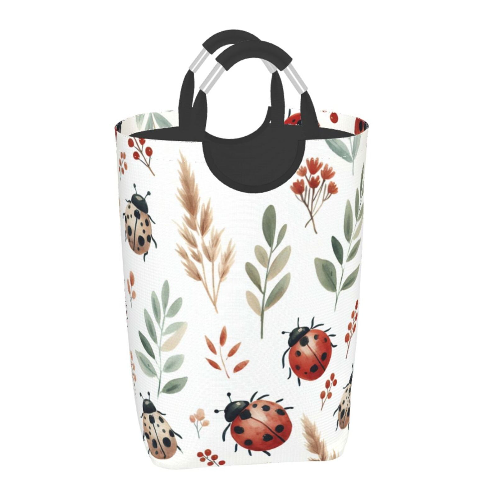 Giroia Watercolor Ladybug for Travel Laundry Bag, Dirty Clothes ...