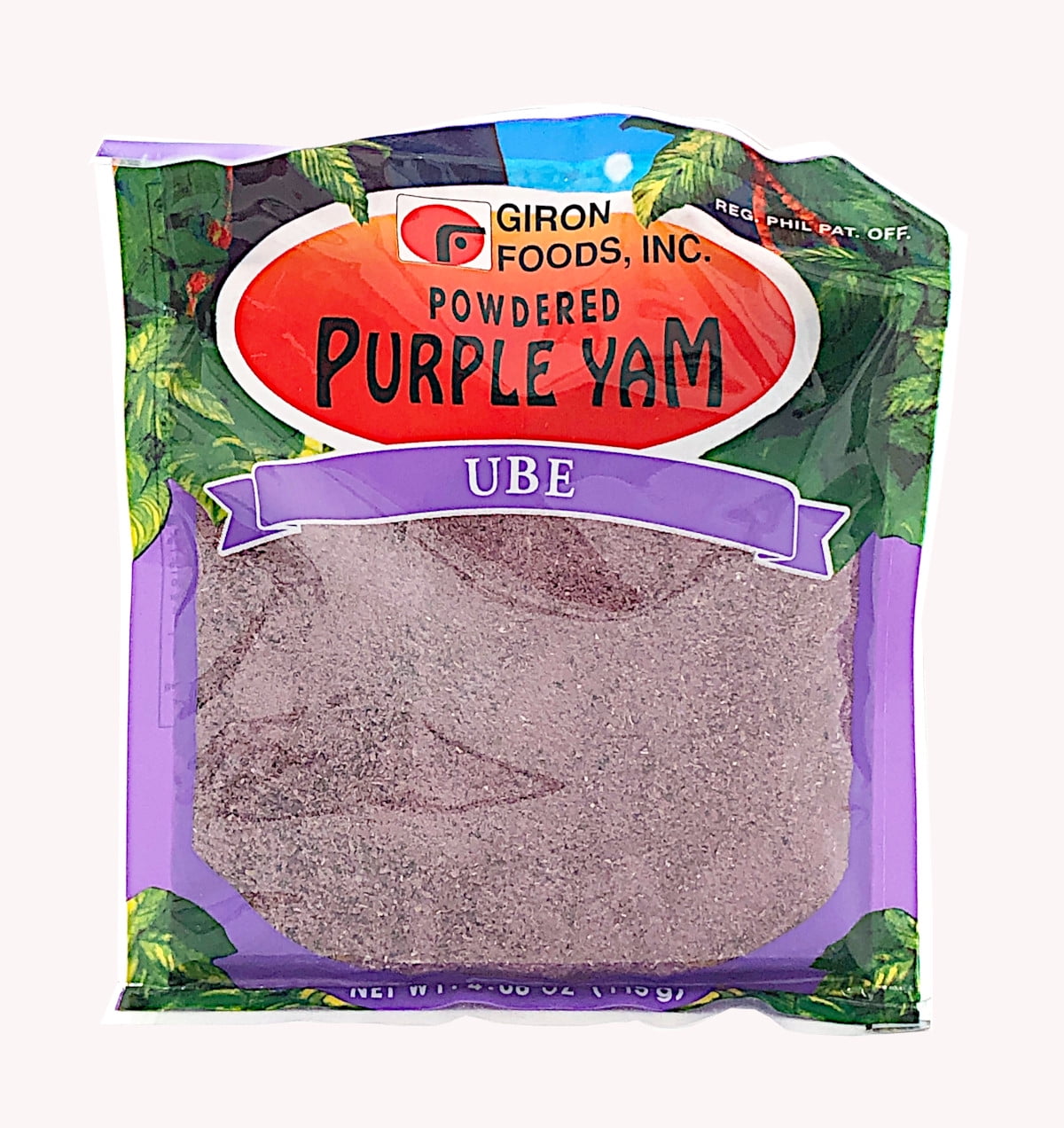 Giron Purple Yam Ube Powder Pack of 12 - Walmart.com