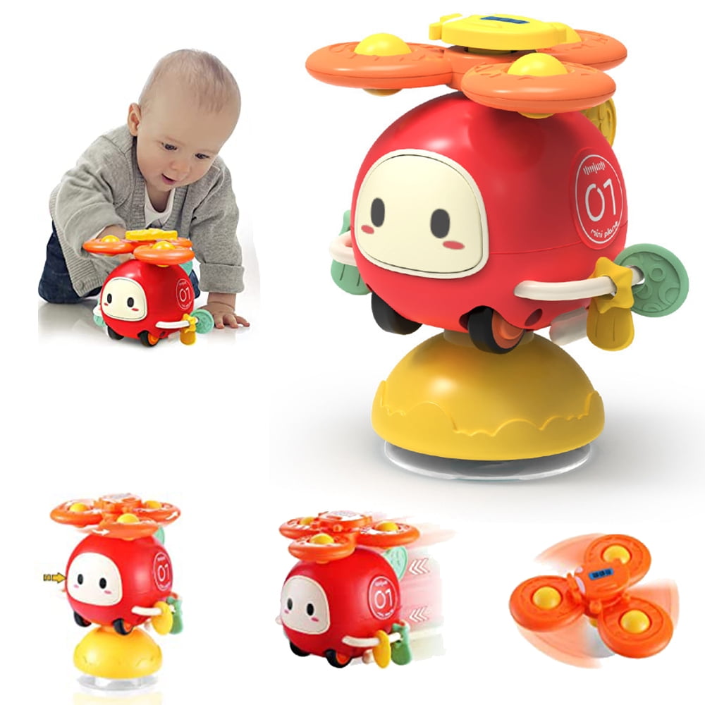 Girony Suction Cup Spinner Toy for Baby 2 3 year old, High Chair Toys ...