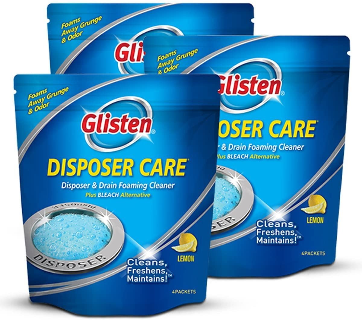 Gisten Disposer Care Garbage Disposal Cleaner, Lemon, 12 Uses - Walmart.com