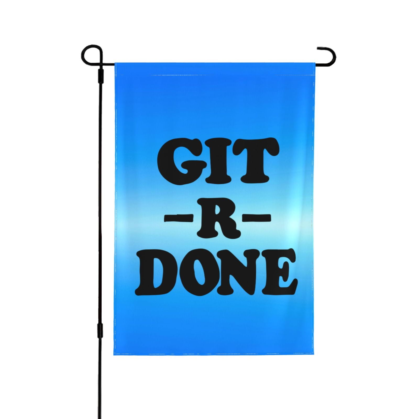 Git -R- Done Garden Flag 12.5x18 Inch Double Sided Decorations Outdoor ...