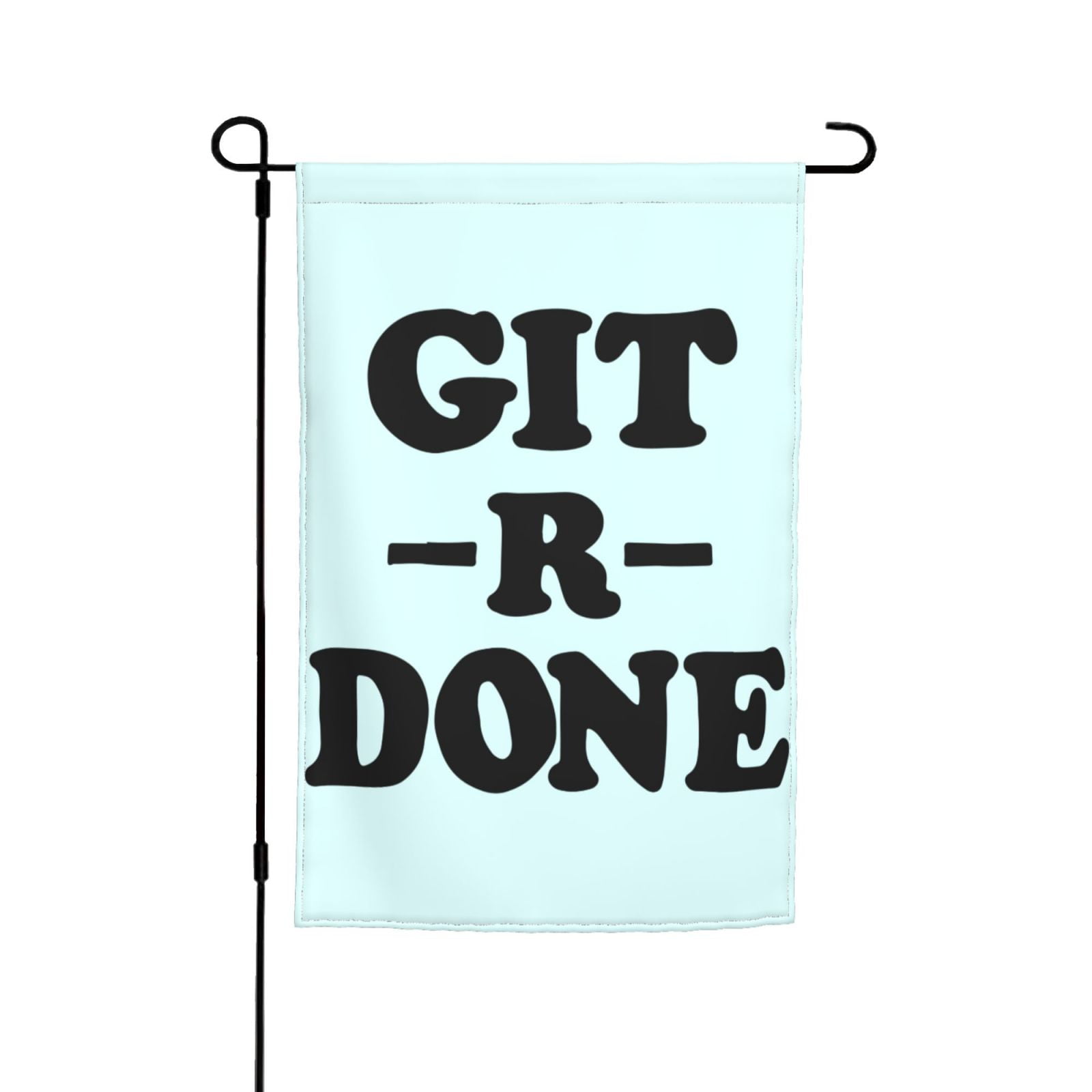 Git -R- Done Garden Flag 12x18 Inch Indoor Balcony Courtyard Outdoor ...