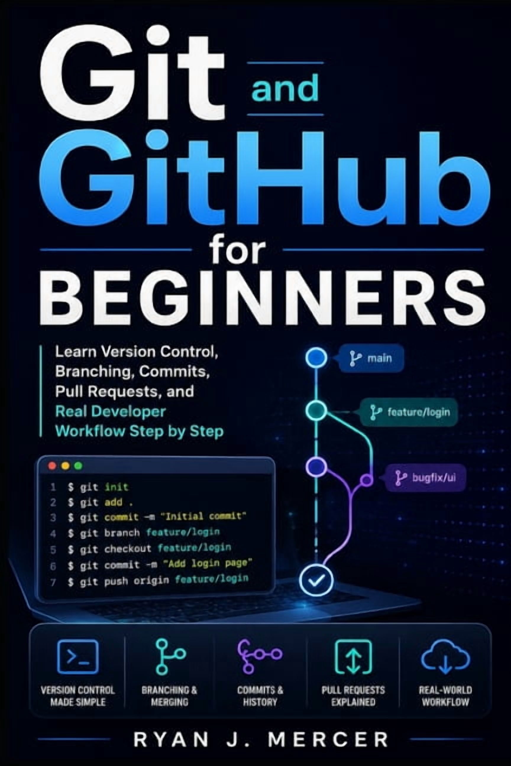 Computer Programming Made Easy Git and GitHub for Beginners: Learn ...