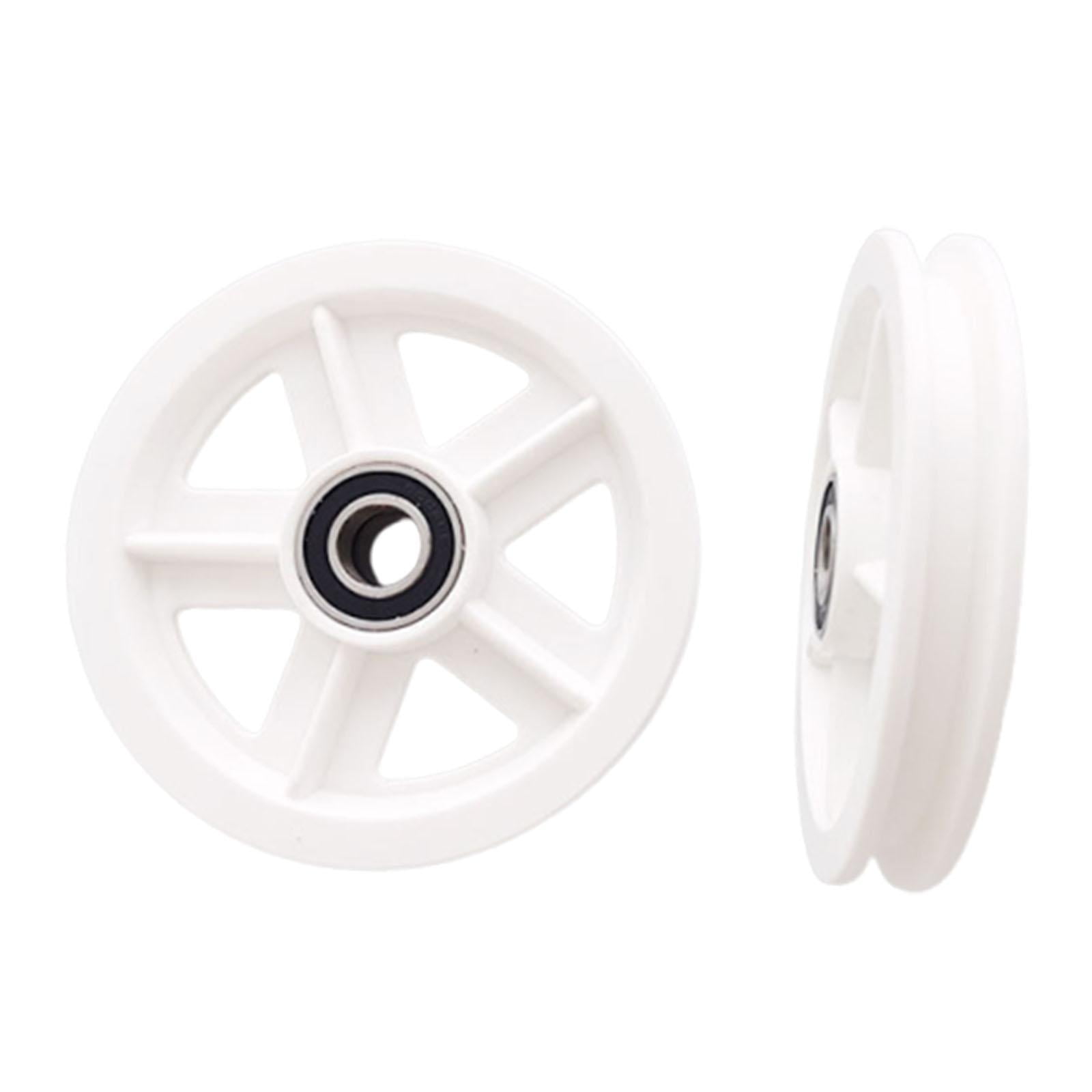 Gitohoni 2Pcs Barn Door Sliding Wheels Track Rollers for Barns Garages ...