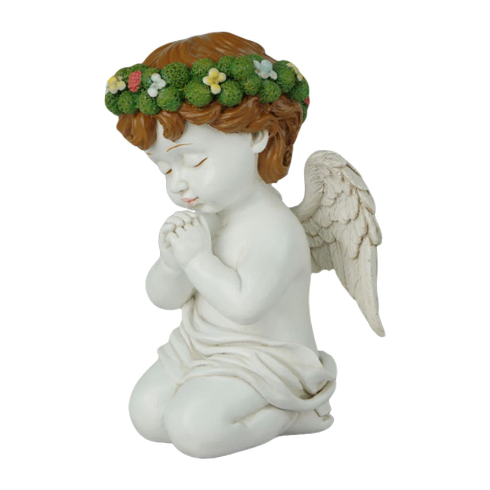 Gitohoni Angel Statue Decorative Praying Angel Boy Figurine for ...