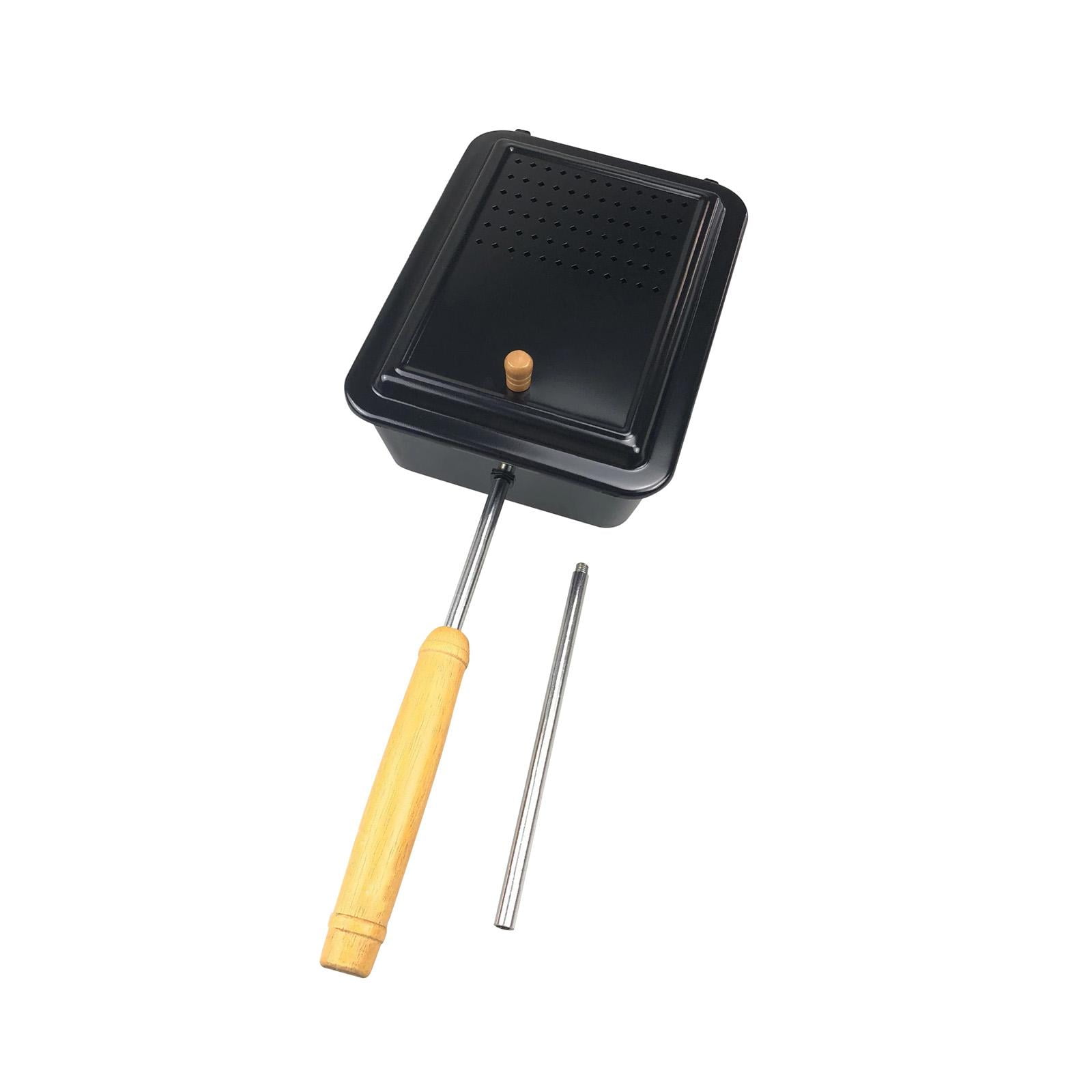 Gitohoni Campfire Popcorn Popper BBQ Tool Nonstick Coating Easy Clean ...