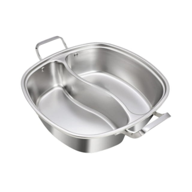 Gitohoni Chinese Hot Pot Double Flavor Hotpot Shabu Shabu Divider Hot ...