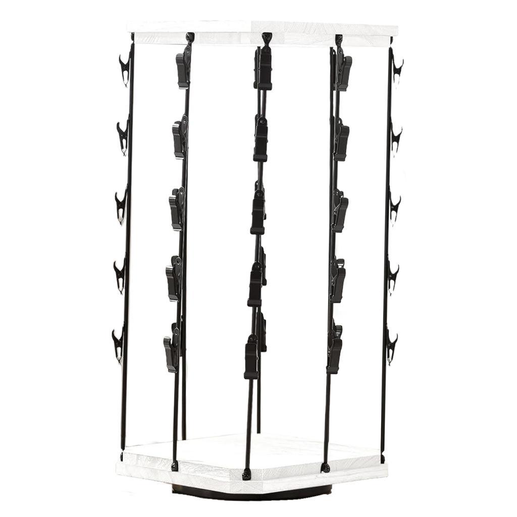 Gitohoni Chip Rack Display Stand Potato Chip Rack Black Metal 360 ...