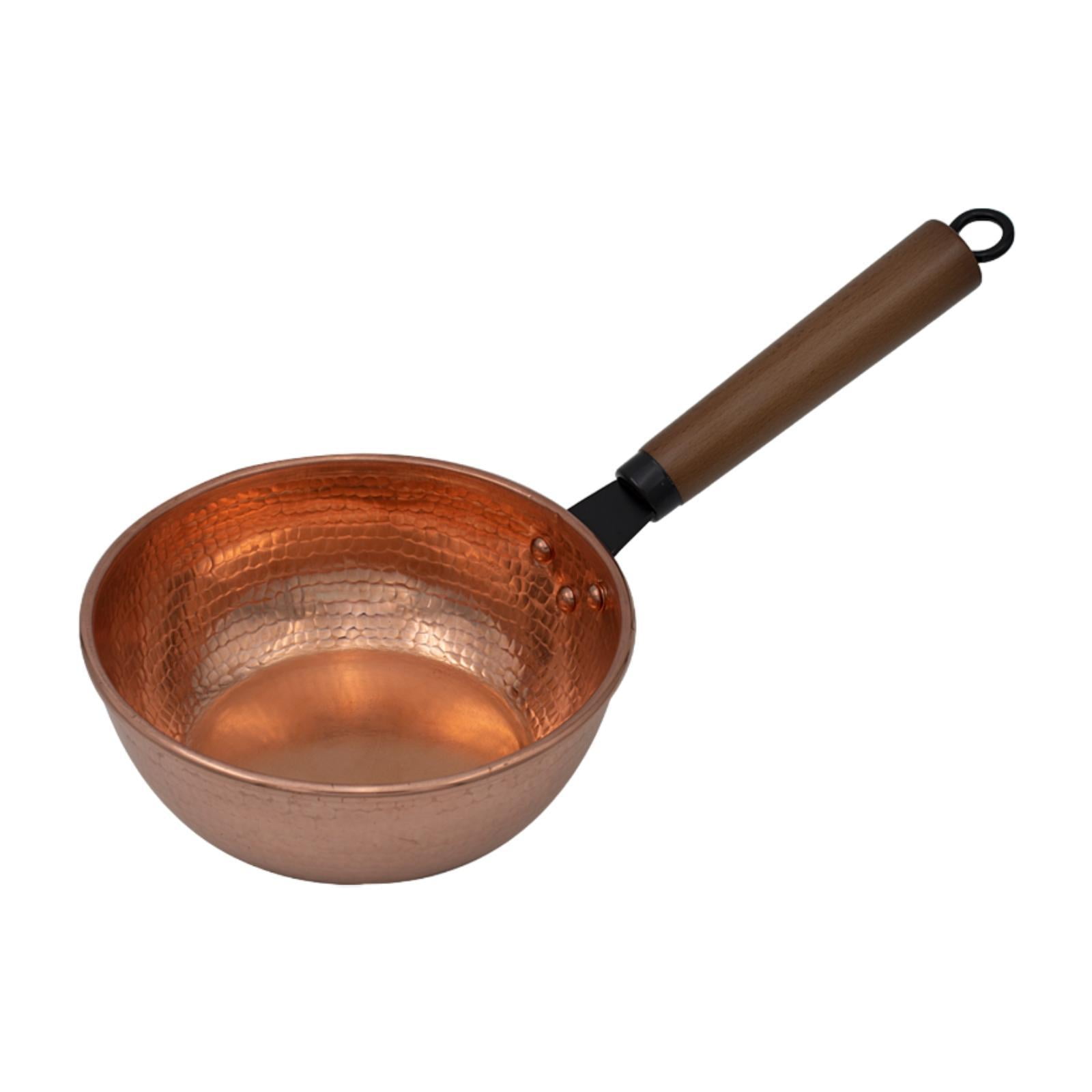 Gitohoni Copper Pot Milk Pot Cookware with Handle Small Cookware ...