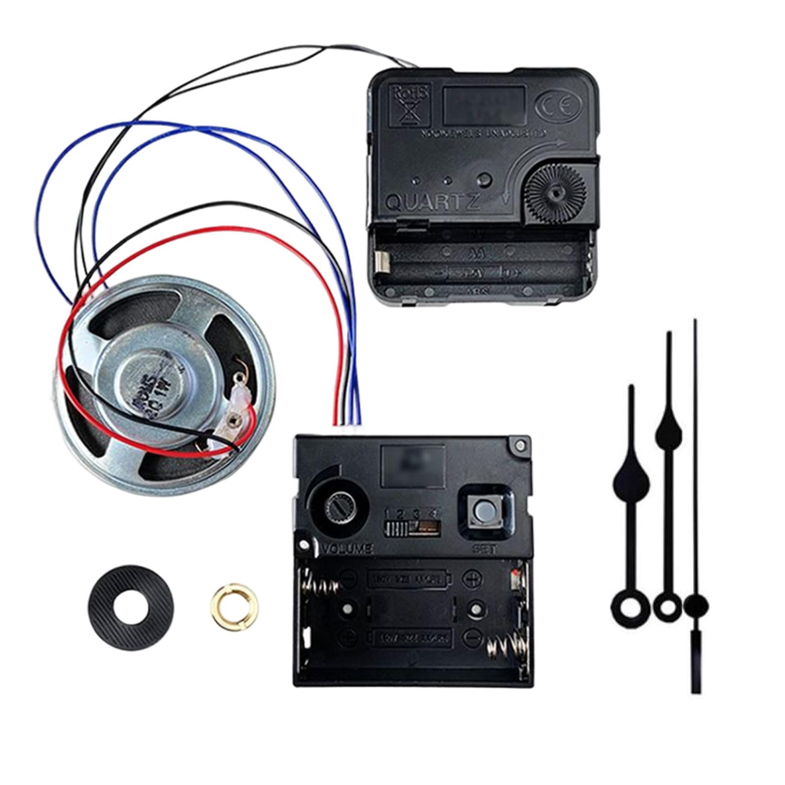 Gitohoni DIY Wall Clock Movement Mechanism with Music Chime Box Wall F ...