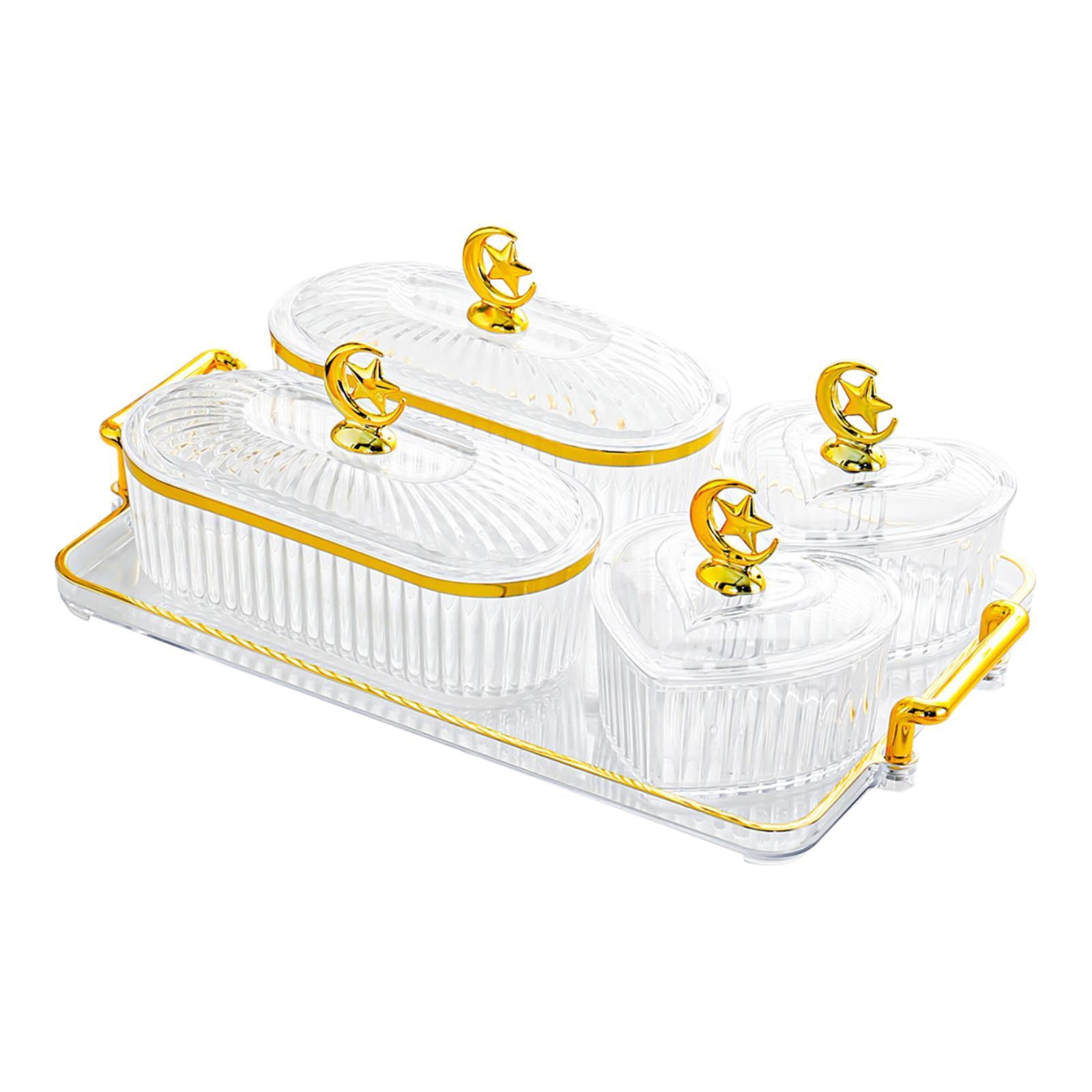 Gitohoni Divided Serving Platter Divided Serving Relish Bowls Snack ...