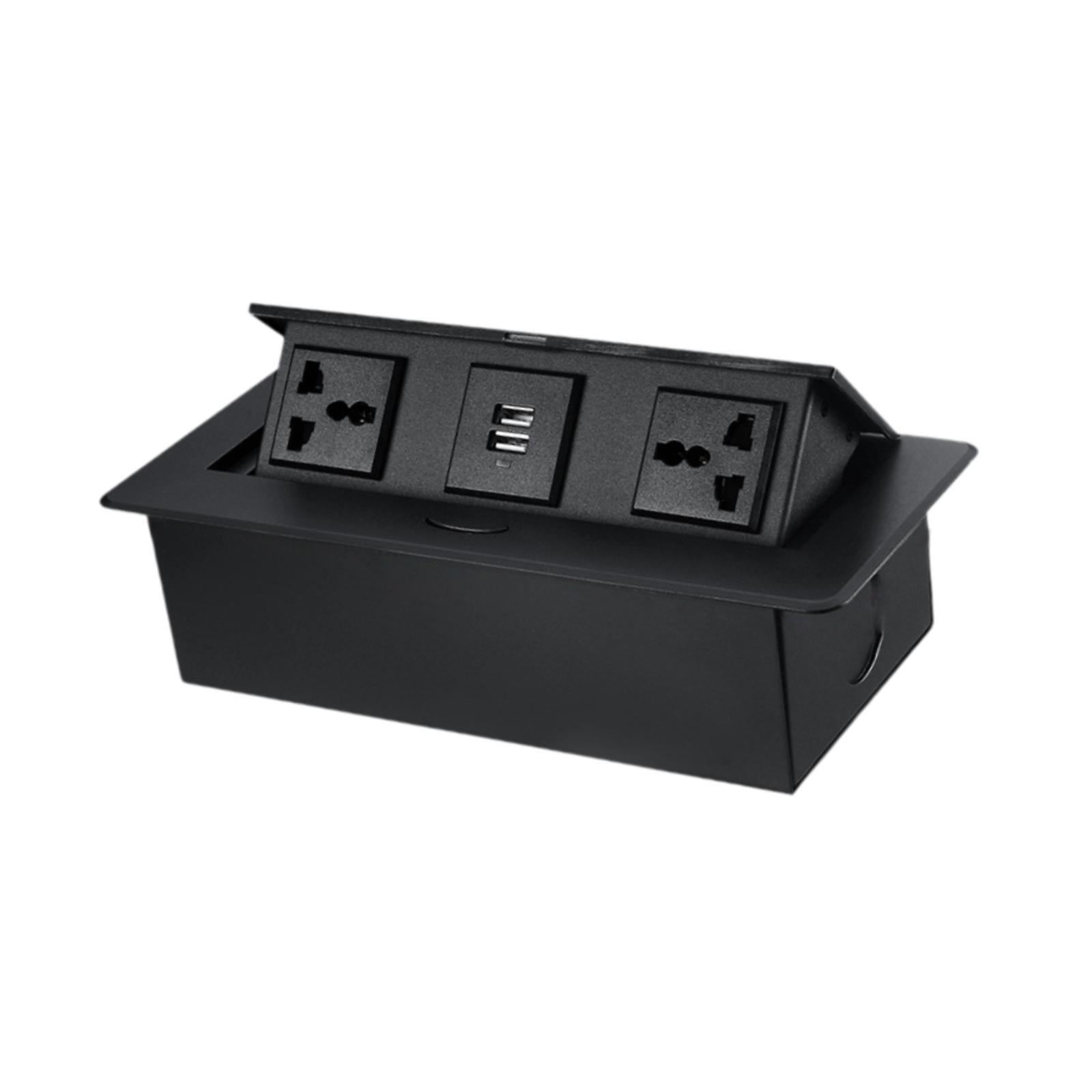 Gitohoni Embedded Power Strip Hidden Outlet Socket Table Office ...