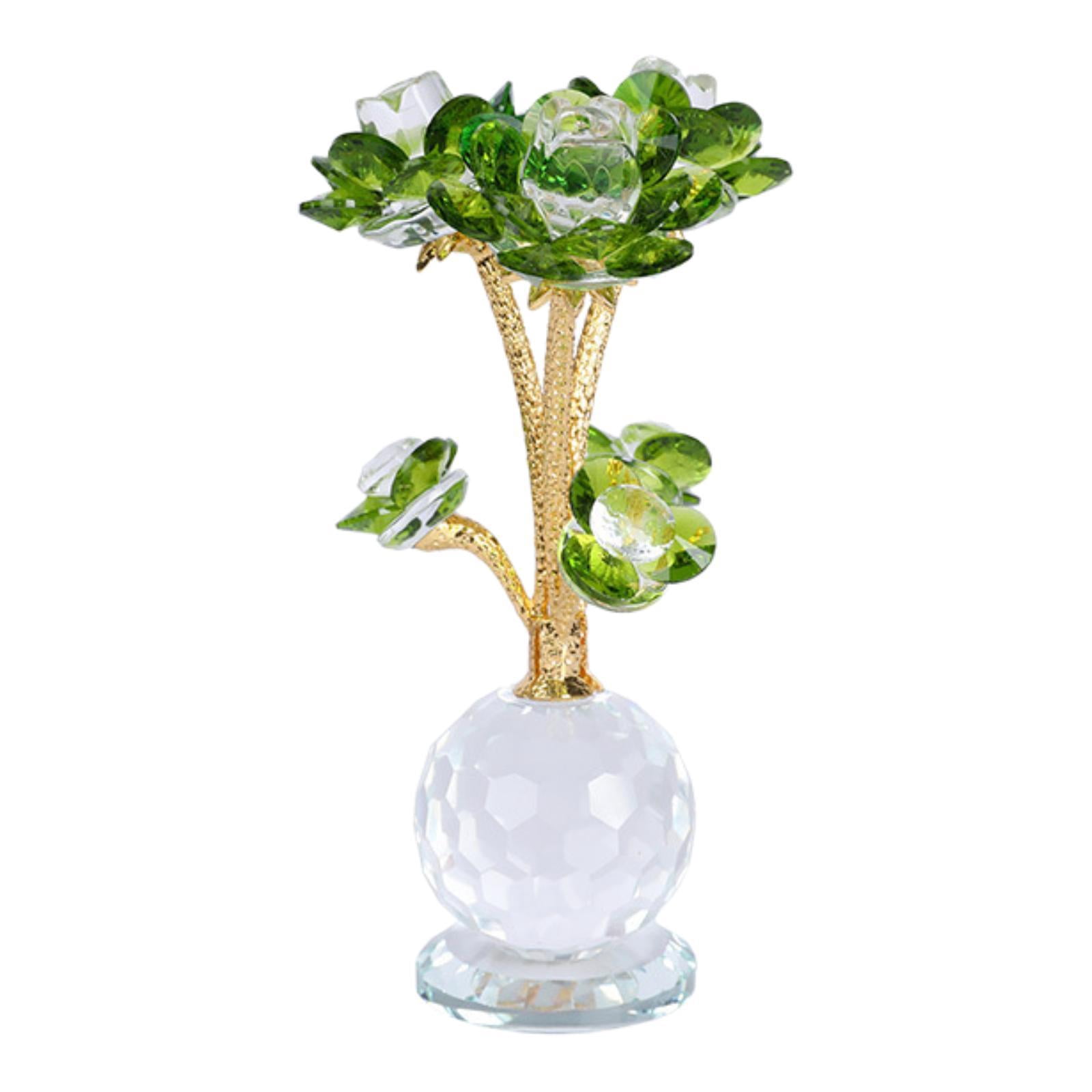 Gitohoni Lotus Flower Figurine Centerpiece Collection for Cabinet ...