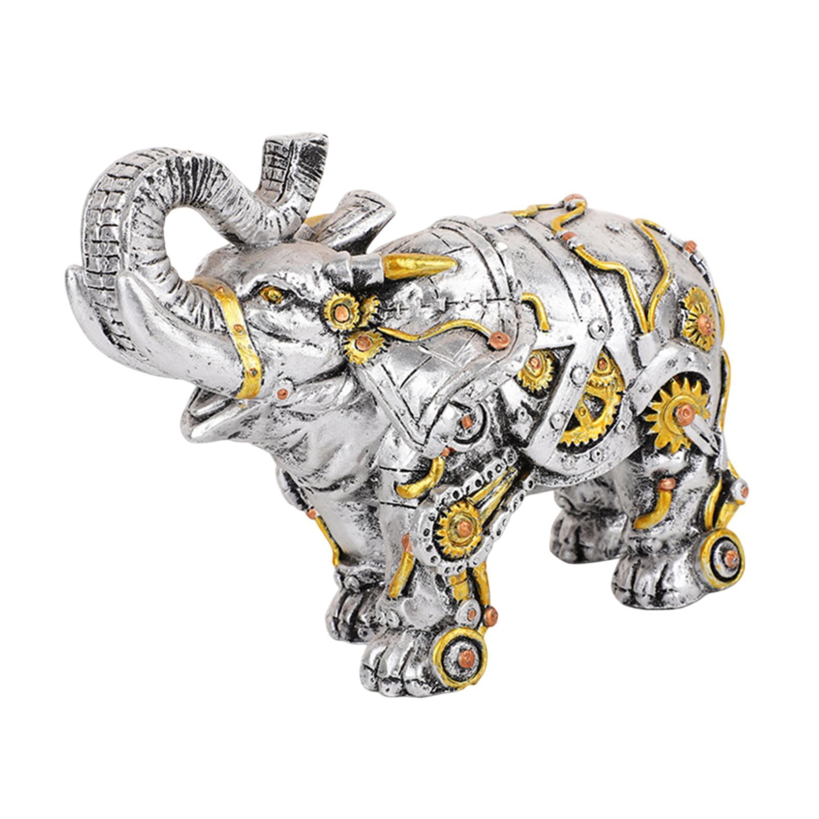 Gitohoni Mechanical Punk Statue Steampunk Collectible Desktop Sculpture ...