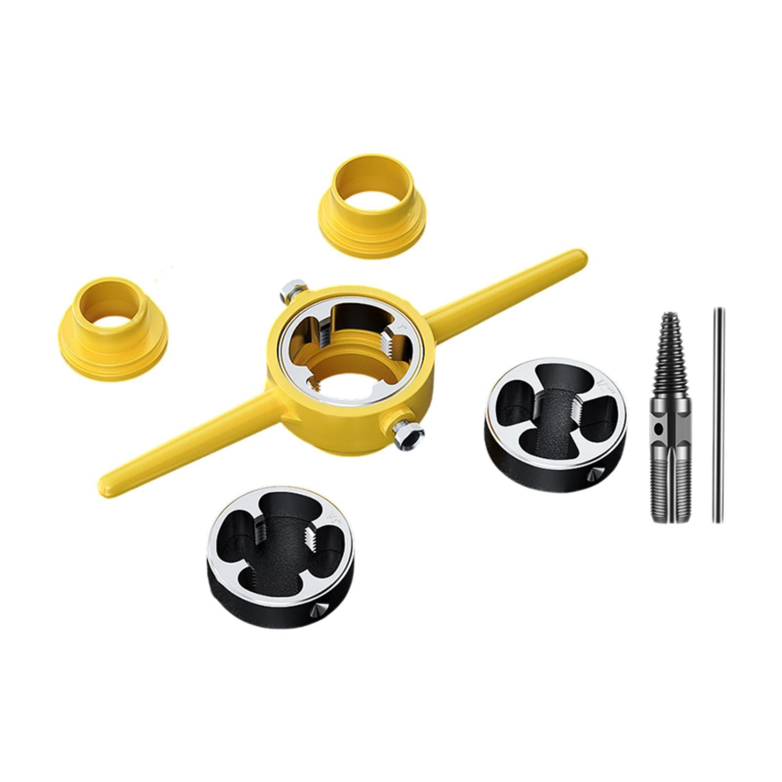 Gitohoni PVC Pipe Threader Screw Extractor Set Portable Accessories ...