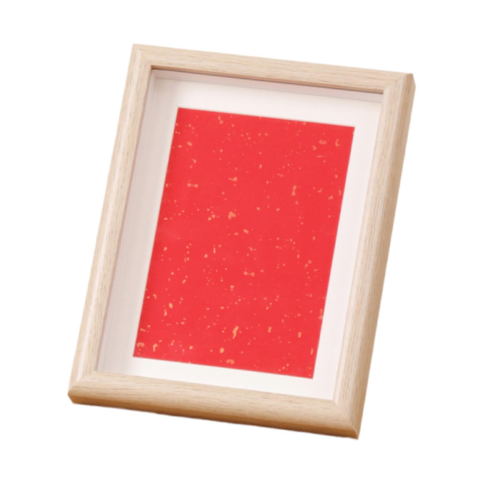 Gitohoni Picture frame DIY calligraphy wooden frame calligraphy display ...