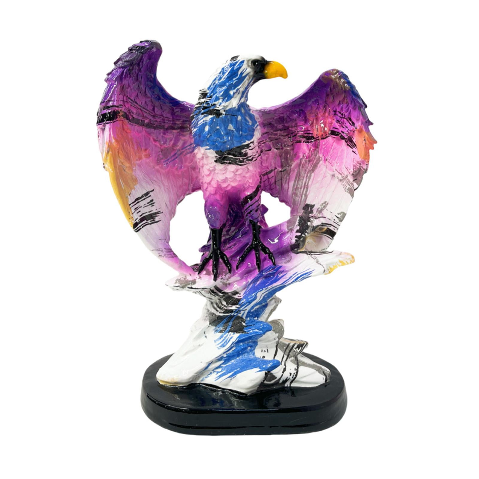 Gitohoni Resin Statue Eagle Sculptures Collectible Decoration Artwork ...