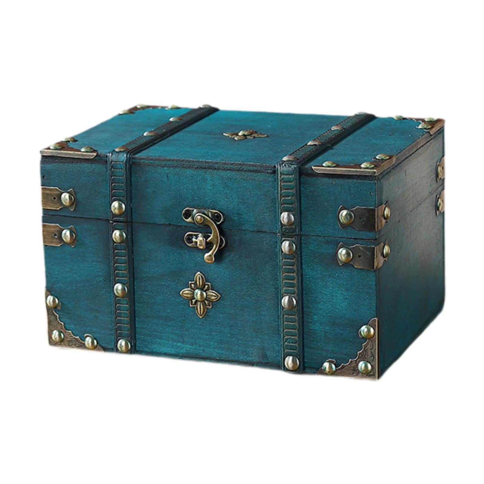 Gitohoni Treasure Chest Decorative Trunk Wooden Gift for Women Unique ...