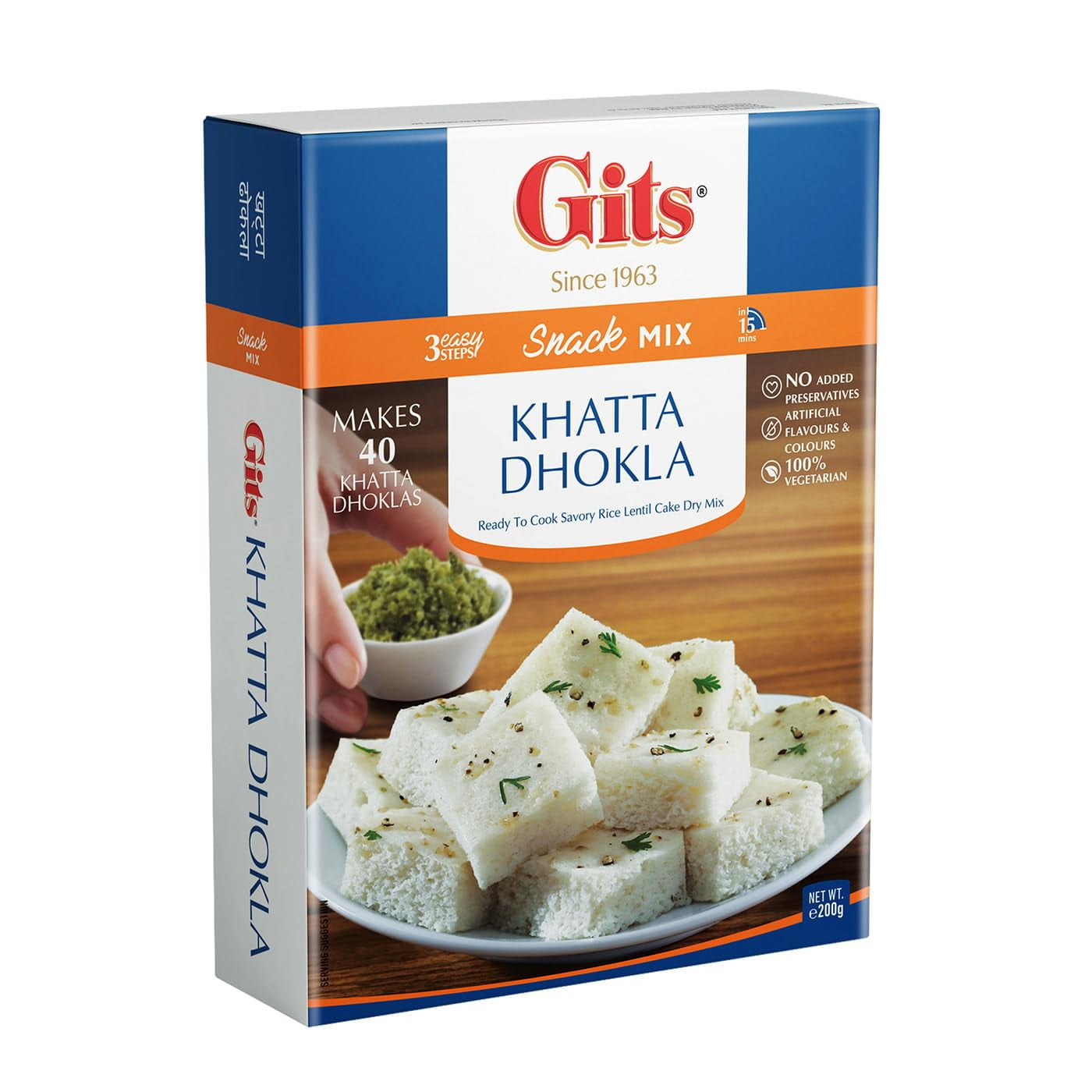 Gits Instant Khatta Dhokla Mix for Employee Breakroom Snacks - Walmart ...